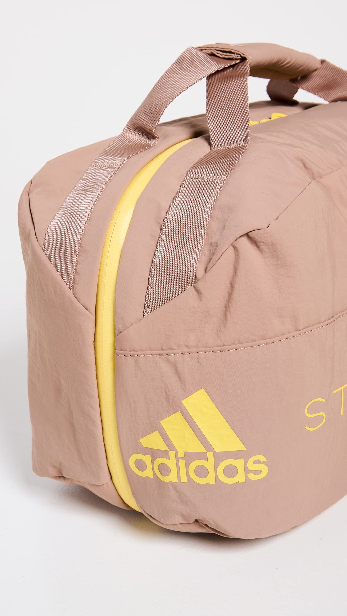 adidas by Stella McCartney Women's Wash Kit Travel Bag Set, Burg/Mys Blue/Camel/Yel, One Size