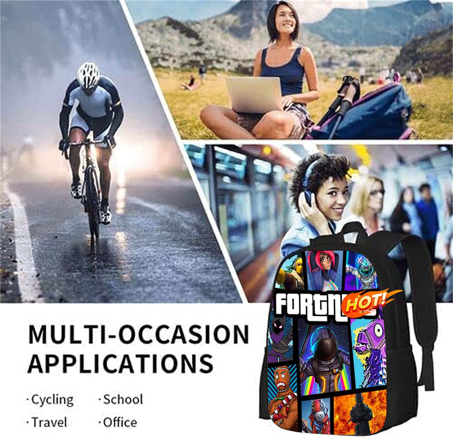 TOFOWUN kids Backpack for School, Children Casual Daypack Book Bag Rucksack