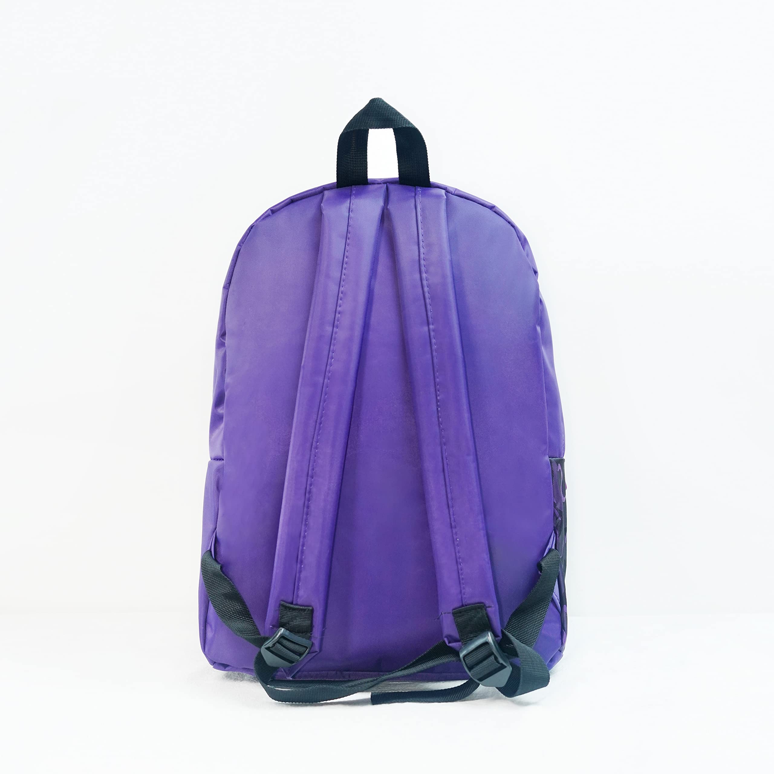 FJyuanqi School & Travel Backpack Laptop Backpack for Boys & Girls with Adjustable Strap Casual Daypack Hiking Bag 15 Inch - (Purple Shark)