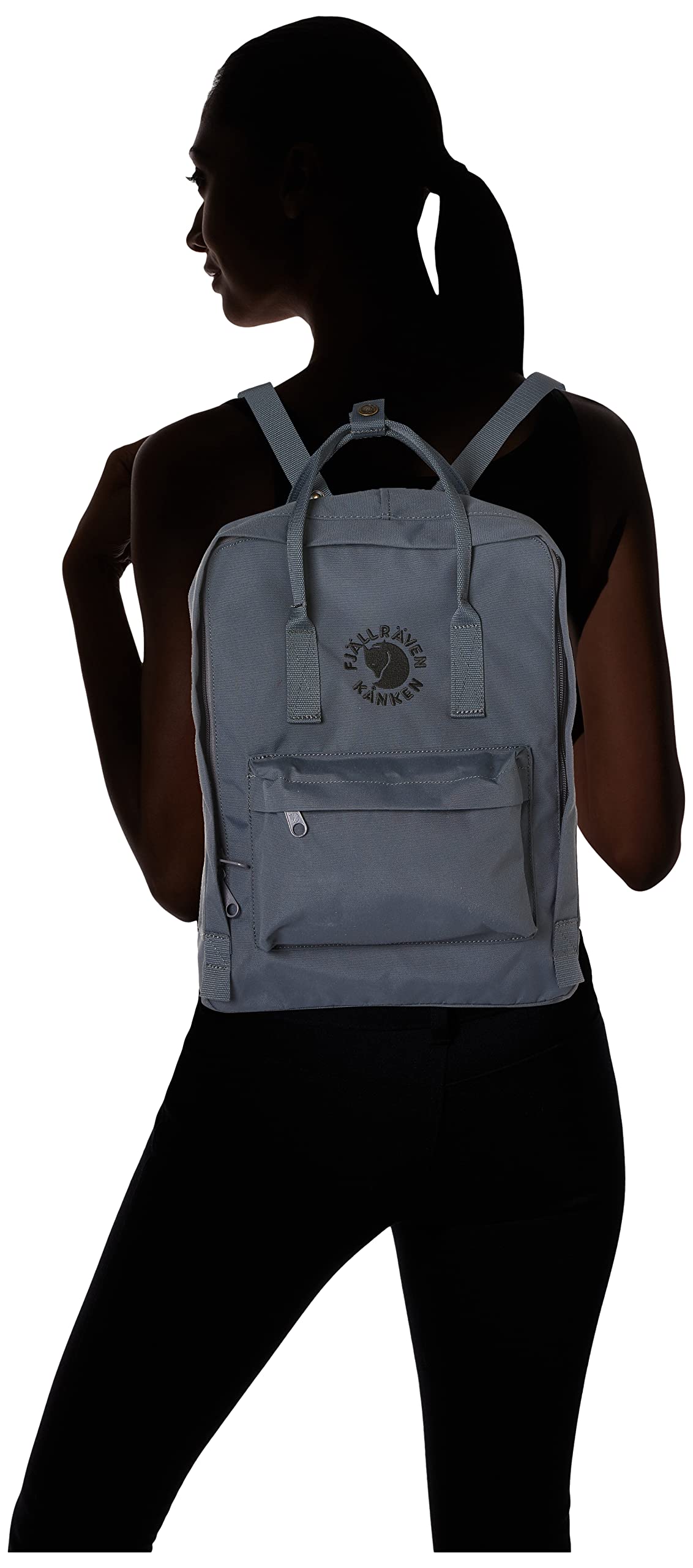 Fjallraven, Re-Kanken Recycled and Recyclable Kanken Backpack for Everyday, Slate