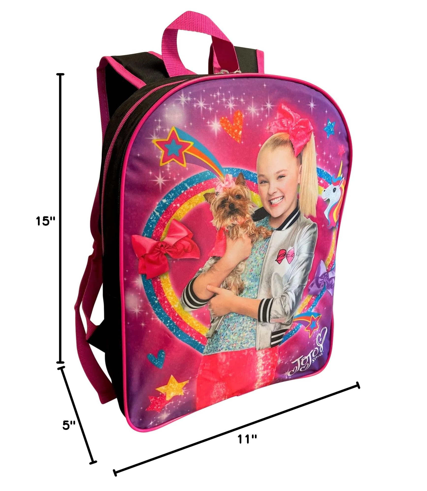 Ruz Jojo Siwa Girls 15" School Backpack