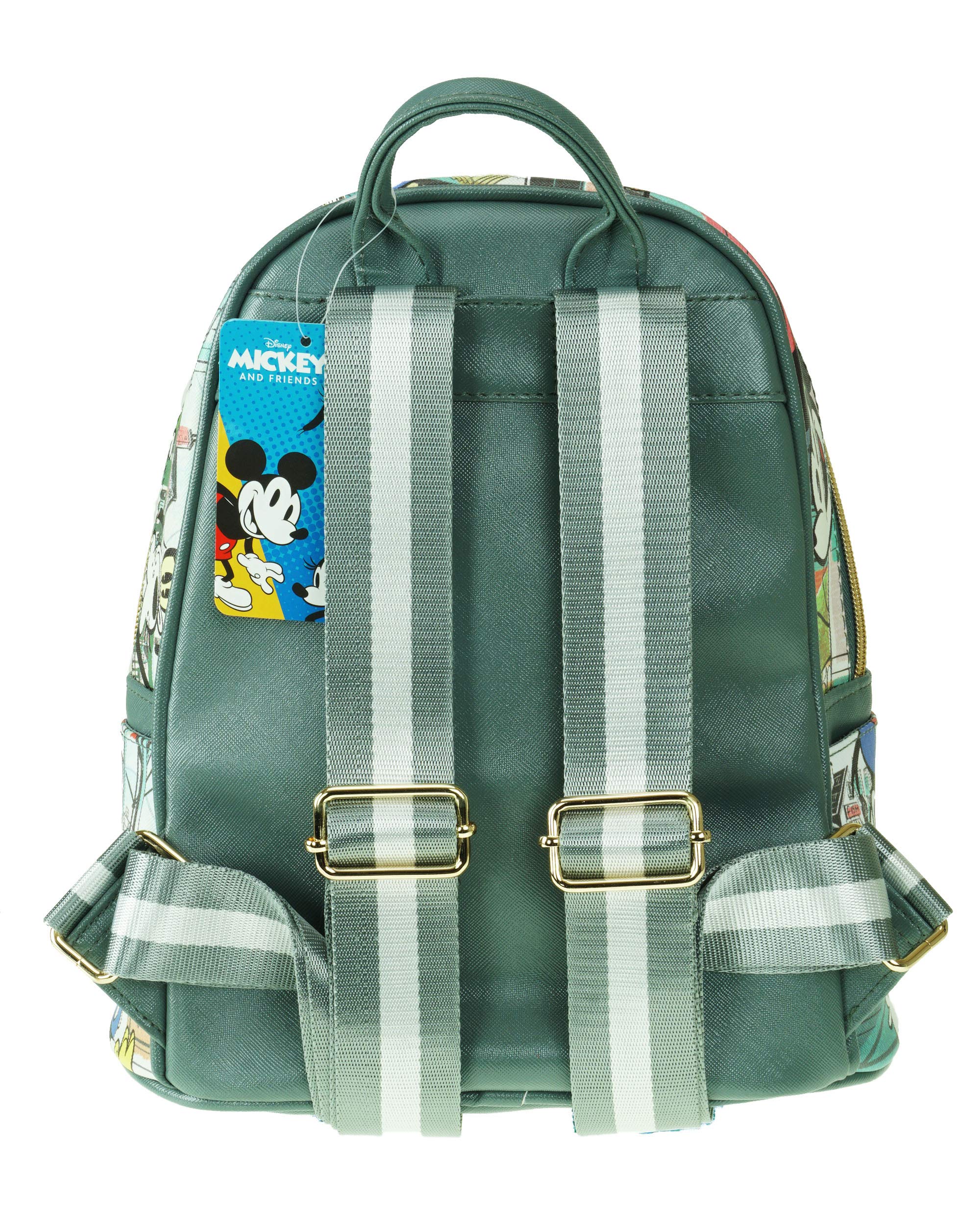 Mickey Mouse and Friends 11" Faux Leather Mini Backpack - A20520