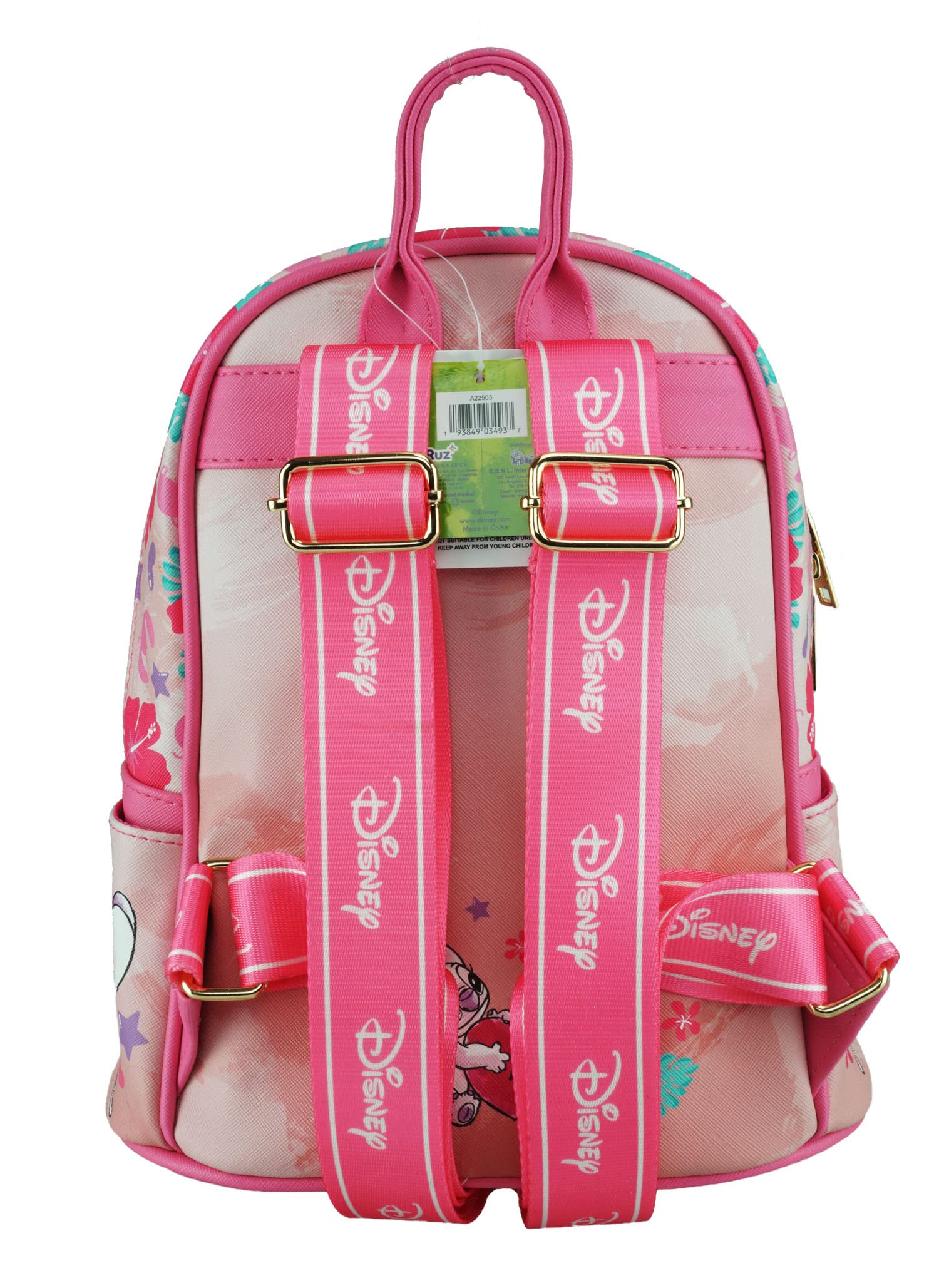 Disney Lilo and Stitch - Angel Wondapop 11 Inch Vegan Leather Mini Backpack