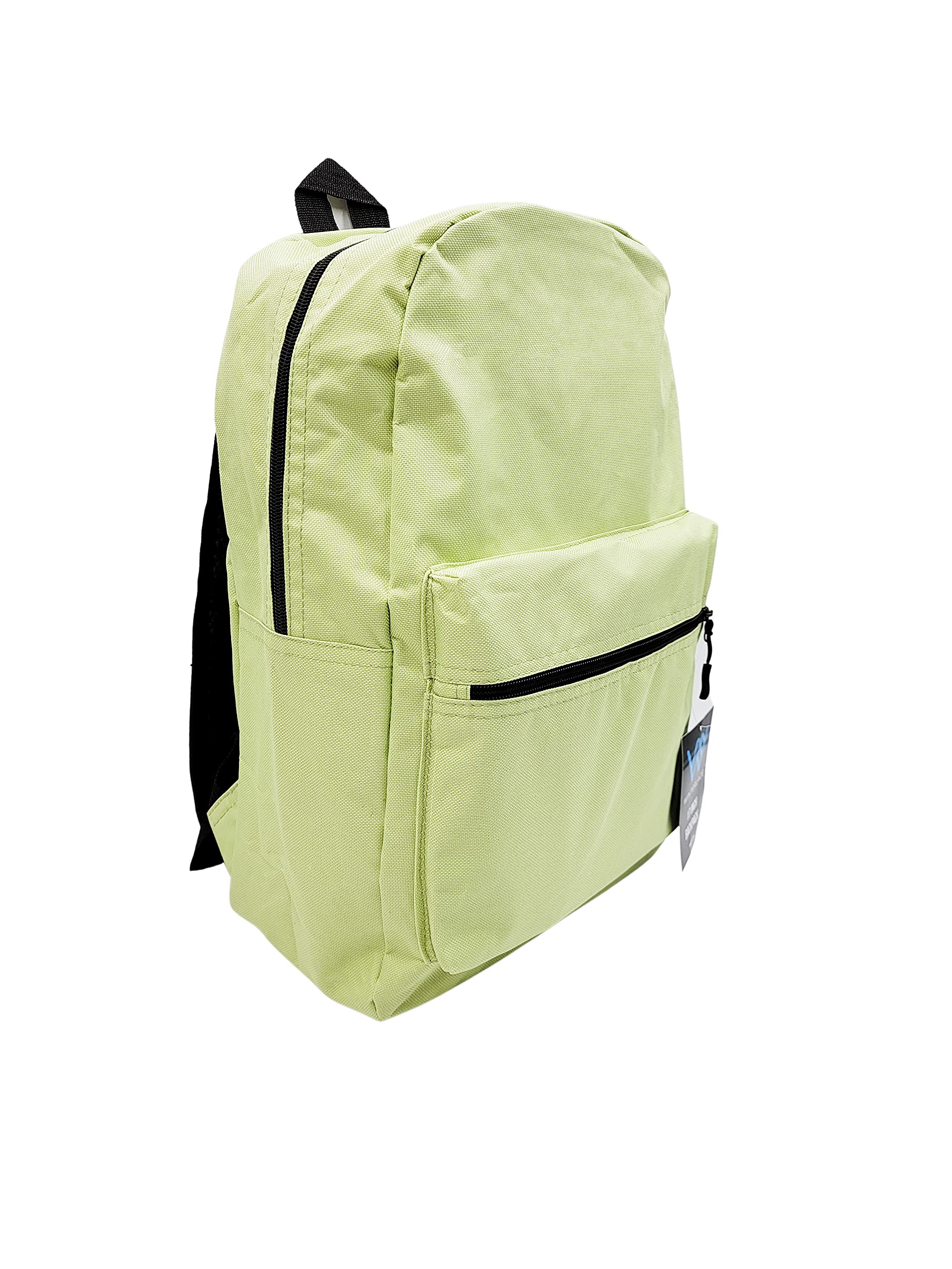 12 Pack Backpack , Bulk 17 inch Lightweight Student Outdoor Travel School Book Bag (Assorted)