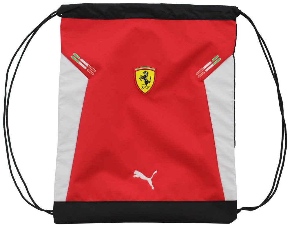 PUMA Men's Ferrari Replica Carrysack, Rosso Corsa/White/Black