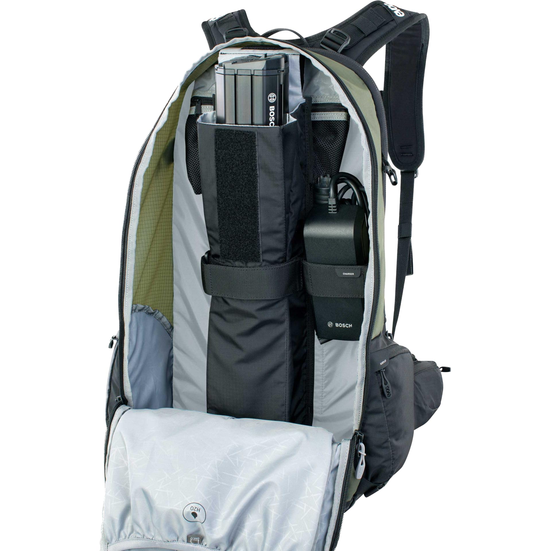 Evoc, FR Tour E-Ride 30, Protector backpack, 30L, Dark Olive/Black, ML