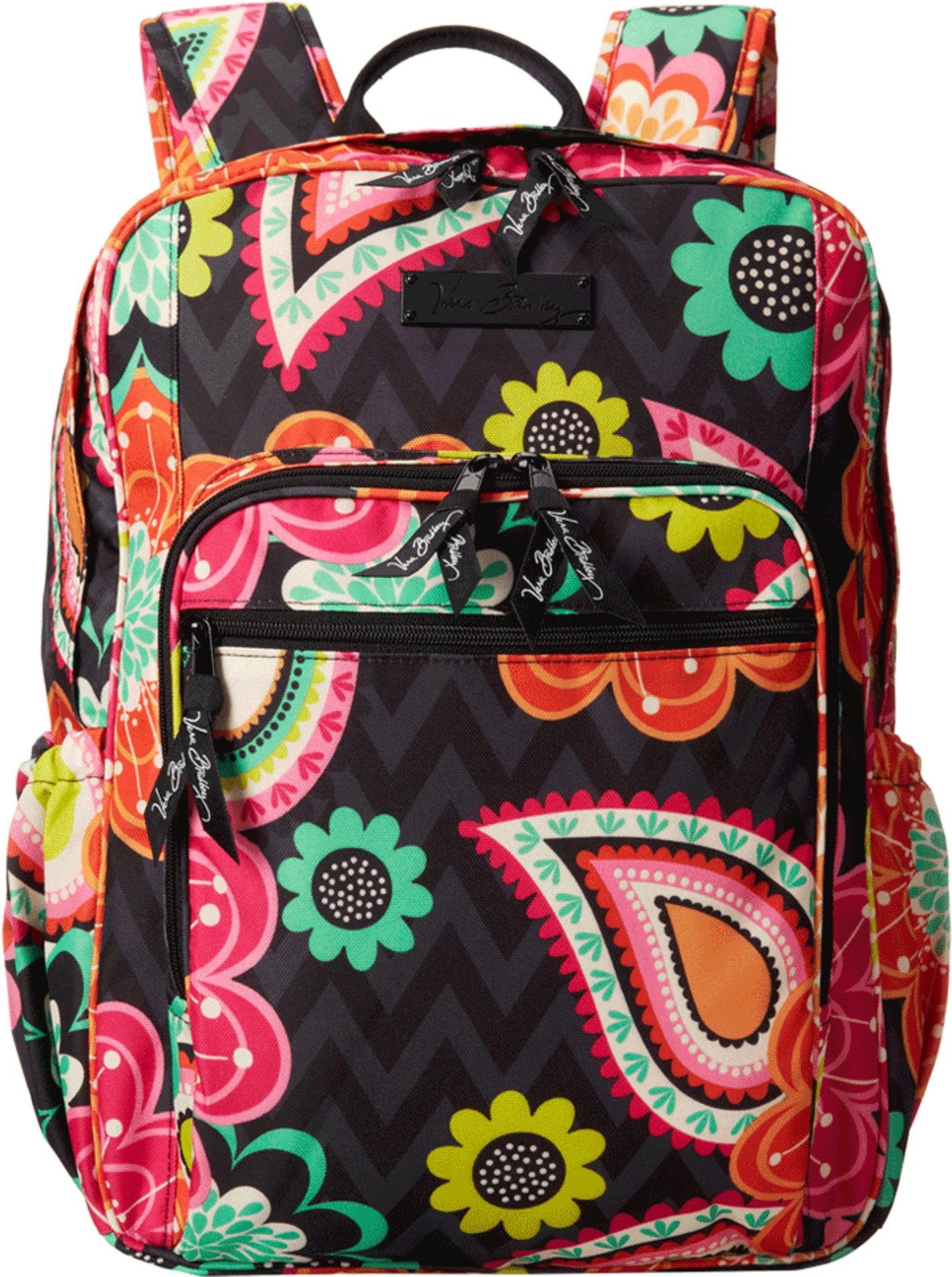 Vera Bradley Lighten Up Medium Backpack Ziggy Zinnia
