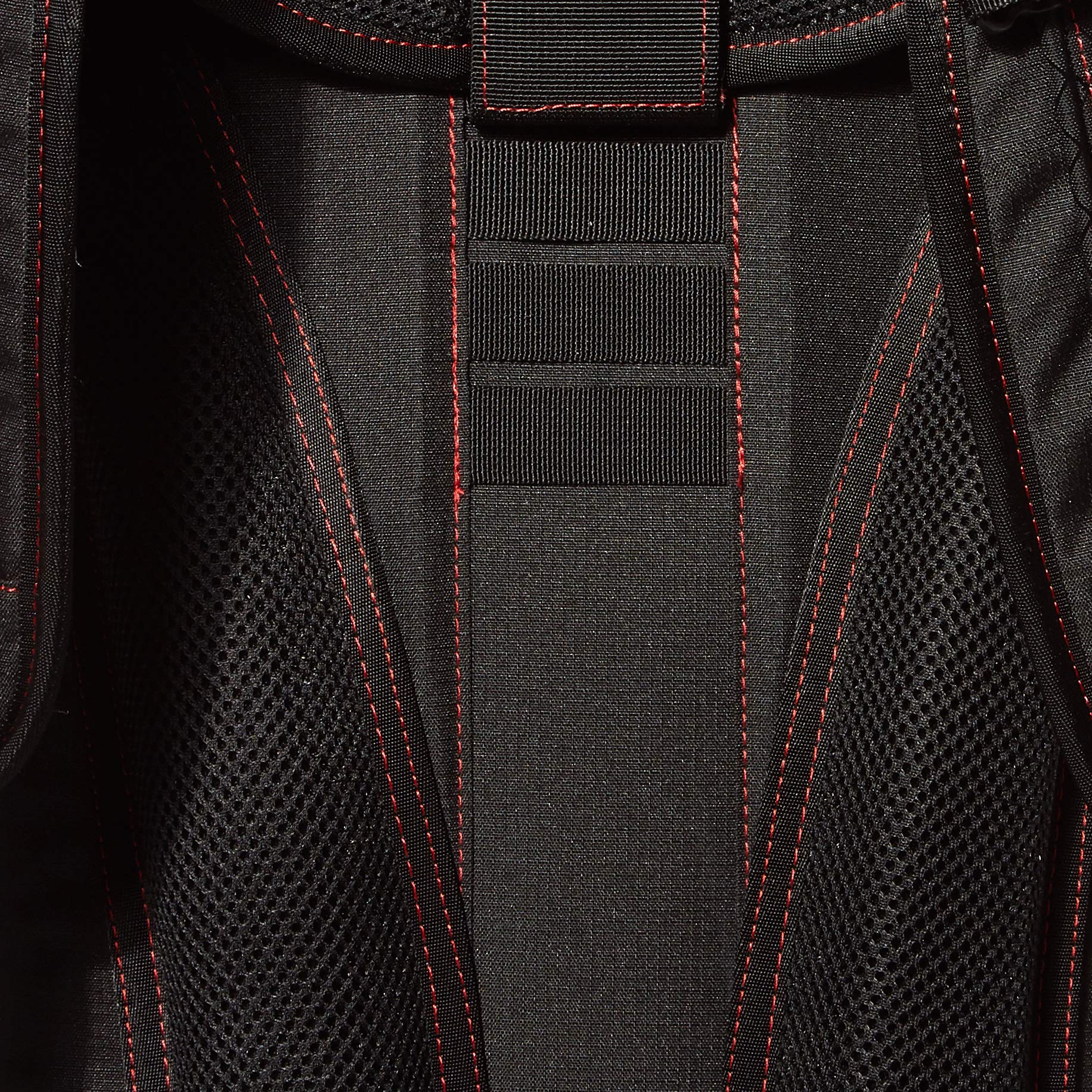 Grey Ghost Gear Daypack Backpacks, Black/Black Diamond with Red Stitiching (GTG5874-2-2D)
