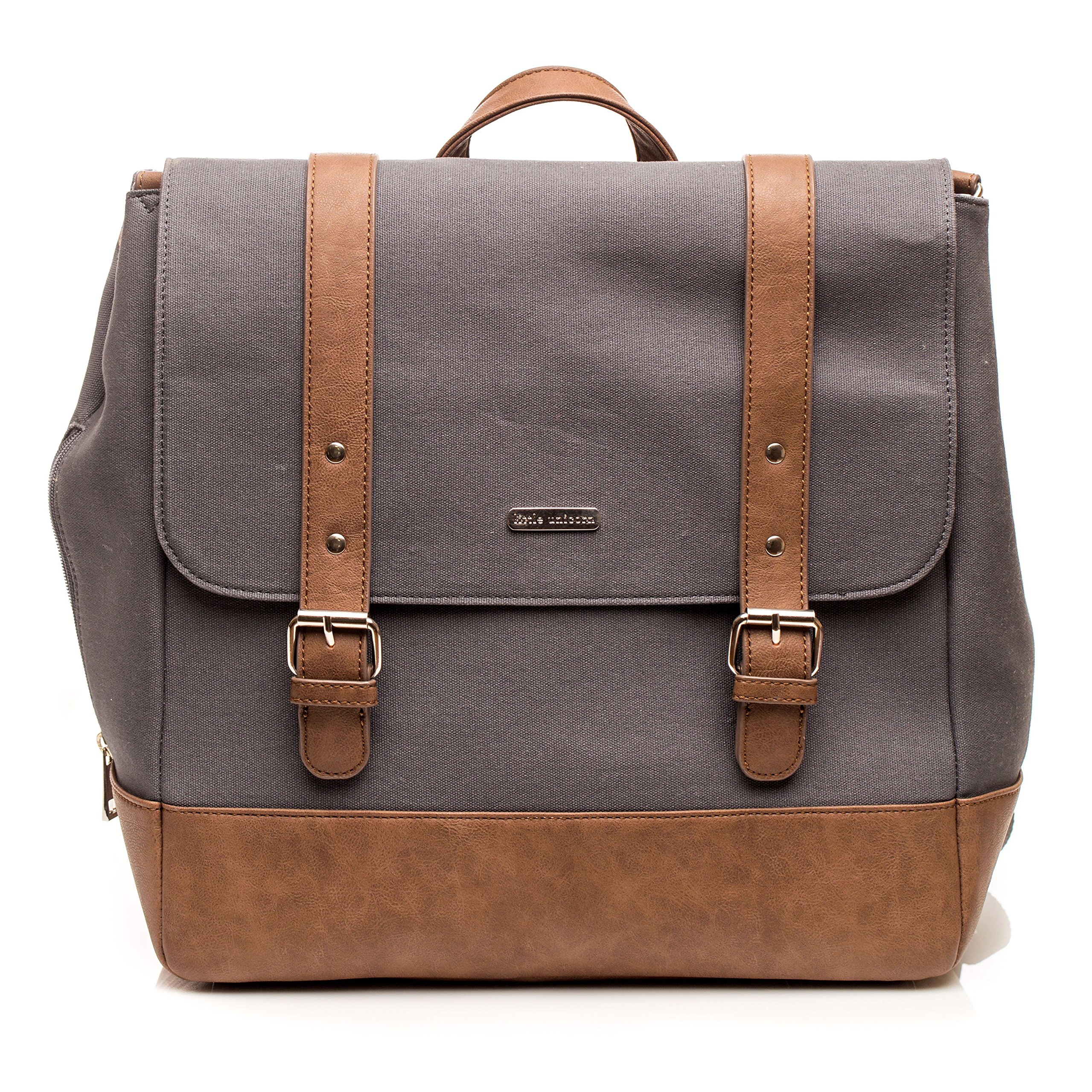 Little Unicorn Marindale Diaper Bag Backpack - Grey