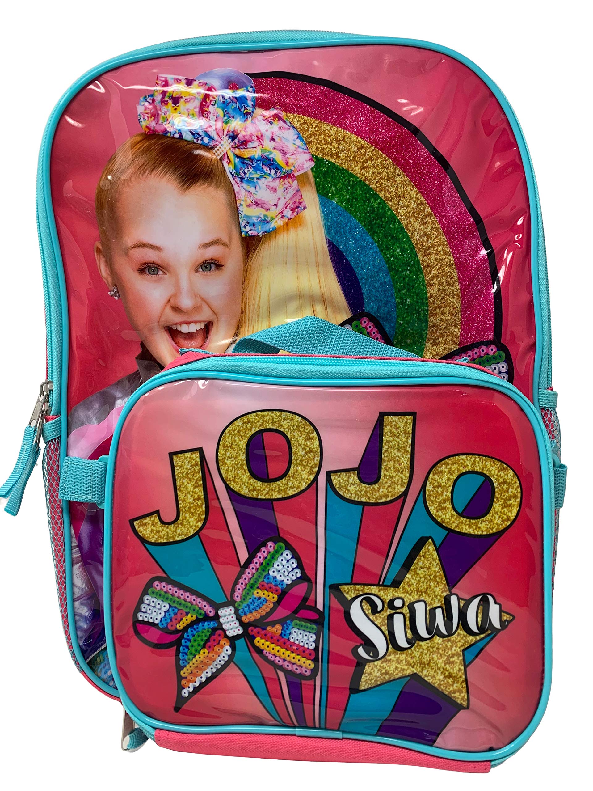 Jojo Siwa 16" Backpack with Lunch Bag- B20JO46556