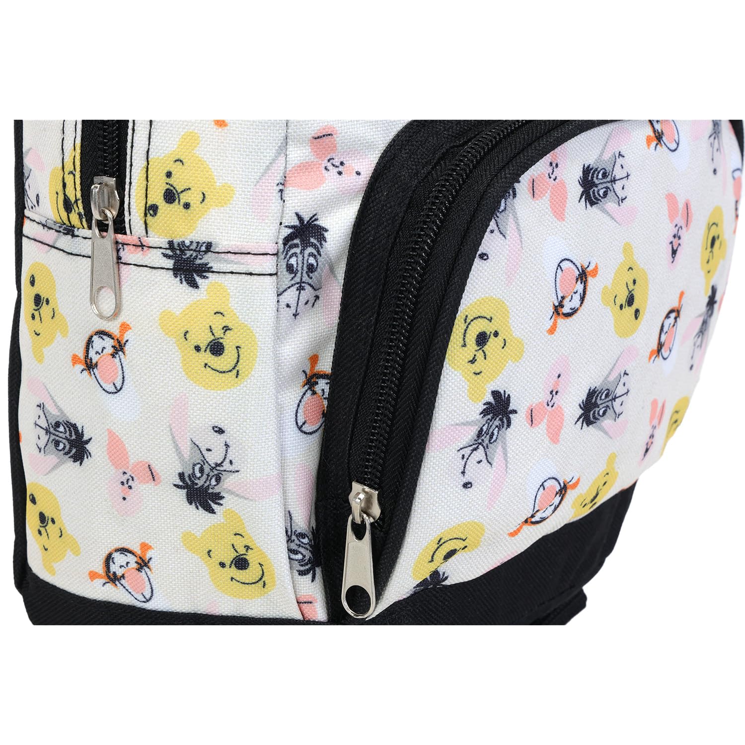 Disney Winnie the Pooh Preschool Backpack for Toddlers ~ 4 Pc School Supplies Bundle with Pooh 10" Mini Backpack for Boys and Girls, Stickers, Pencils and More
