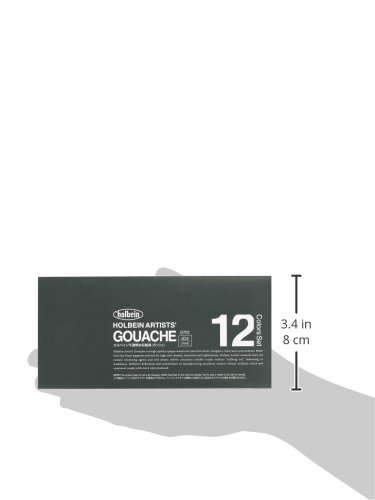 Holbein Artists Gouache Set of 12, G702 ,5ml tubes