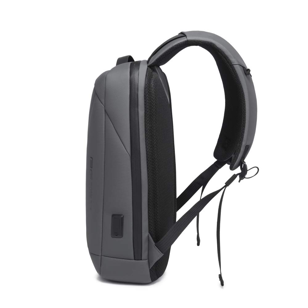Stylish and Secure 15.6-Inch Laptop Backpack, a Durable 21-Liter Business Companion with Anti-Theft Features, USB Charging Port and Waterproof Design, Black