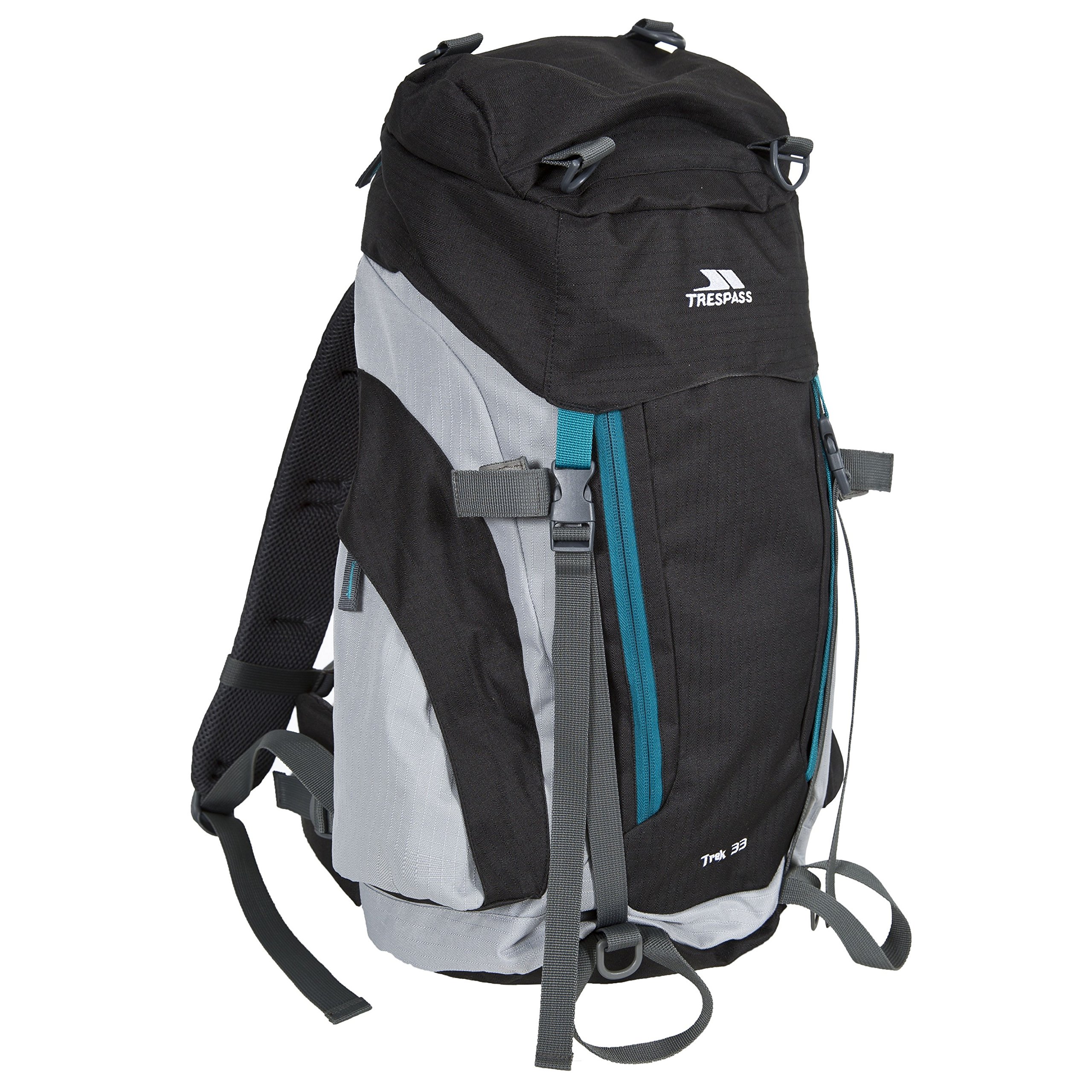 Trespass Trek 33 Rucksack/Backpack (33 Liters) (One Size) (Electric Blue)