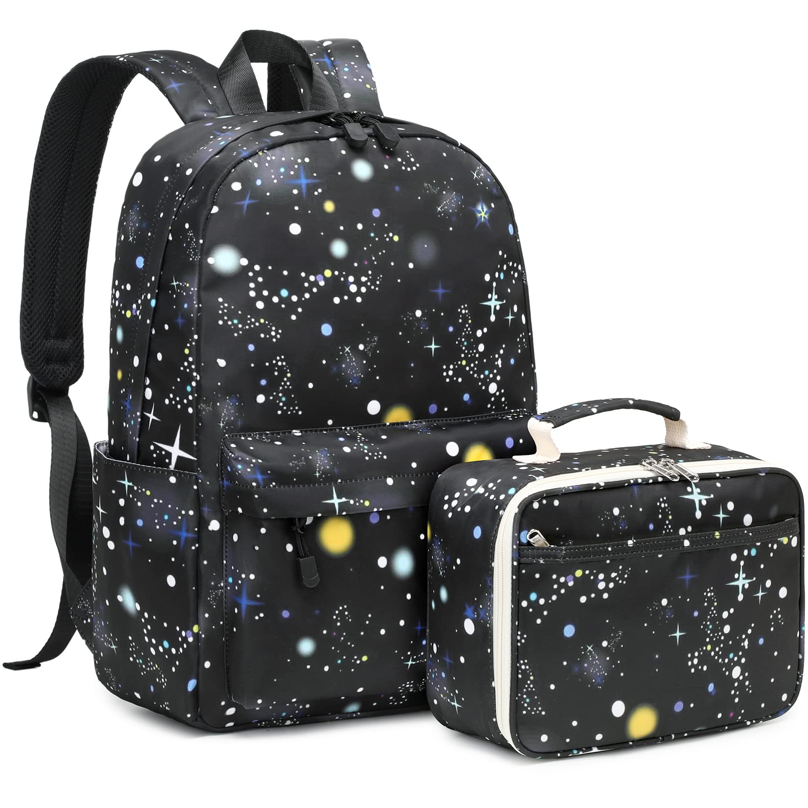 Lohol Cute Unicorn Backpack for Little Kids, Lightweight School Bookbag for Kindergarten Children Girl with Chest Strap (Light Blue)