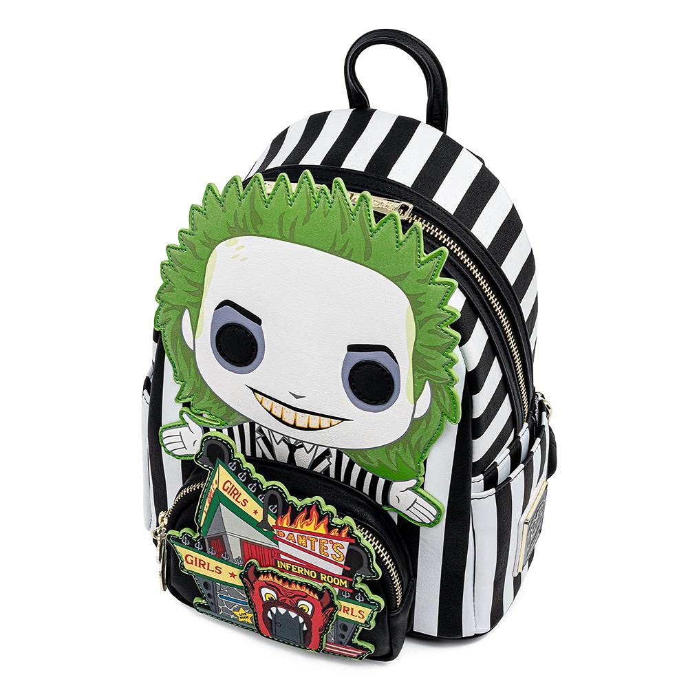 Loungefly - Mini Sac A Dos Horror - Beetlejuice Dantes Inferno - 0671803384484
