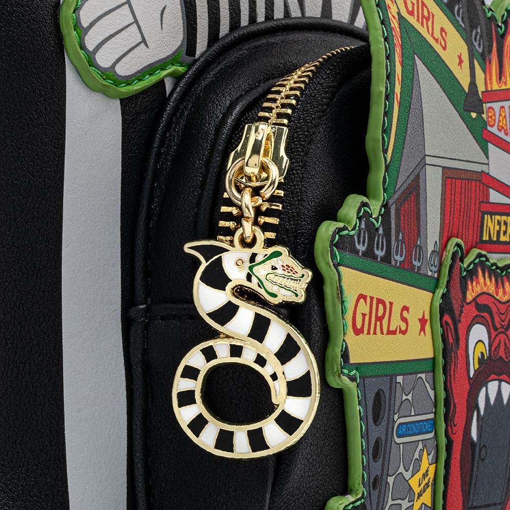 Loungefly - Mini Sac A Dos Horror - Beetlejuice Dantes Inferno - 0671803384484