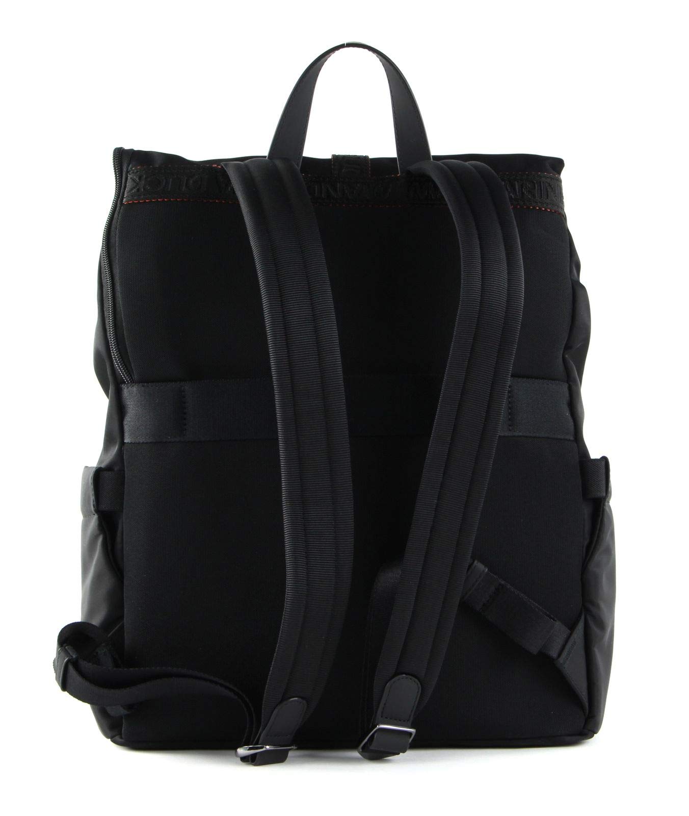 Mandarina Duck Unisex's Backpack Daypack, Black, Warrior