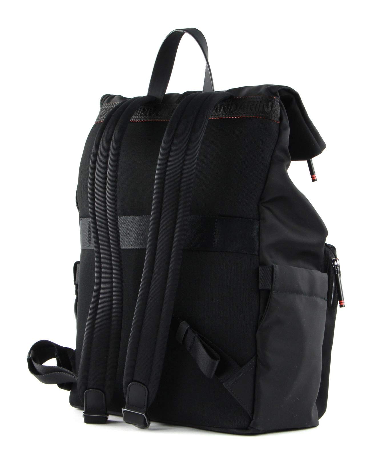 Mandarina Duck Unisex's Backpack Daypack, Black, Warrior