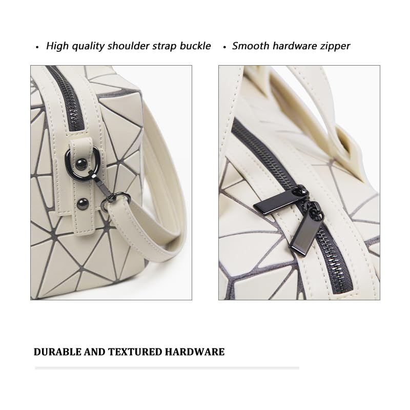 Geometric Backpack Holographic Luminous Backpacks Reflective Bag Luminesk Irredescent Rucksack Luminous NO.2