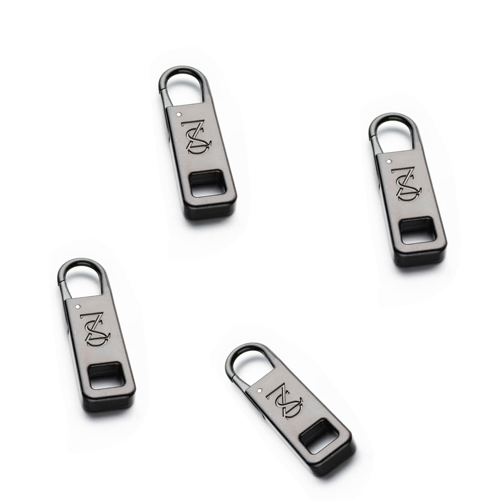 Zpsolution Luggage Zipper Pull Replacement - Heavy Duty Detachable Zipper Pullers Repair for Suitcases Easy to Use Larger Stronger