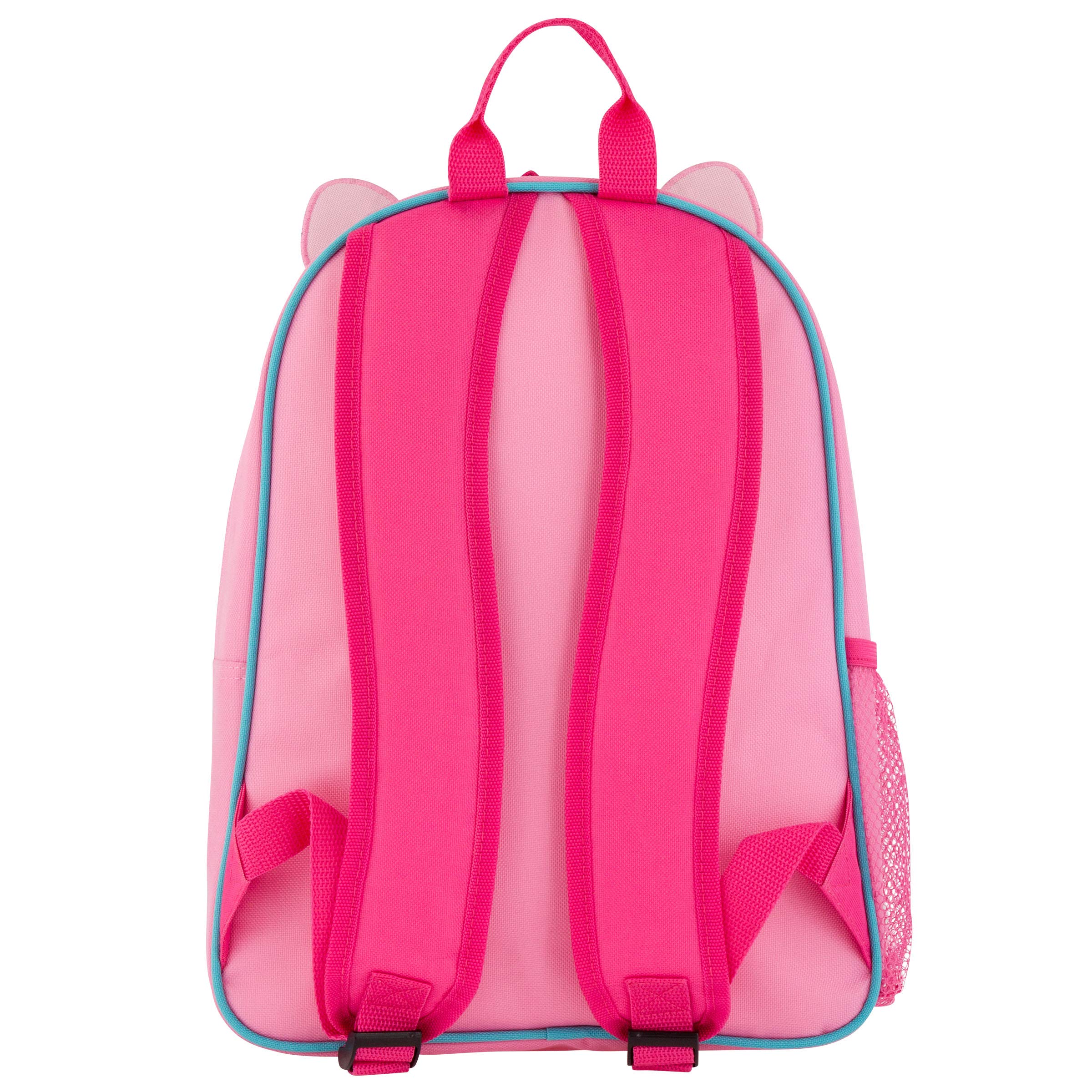 Stephen Joseph Sidekick Girl Cat Backpack with Zipper Pull - Cute Kids Book Bags