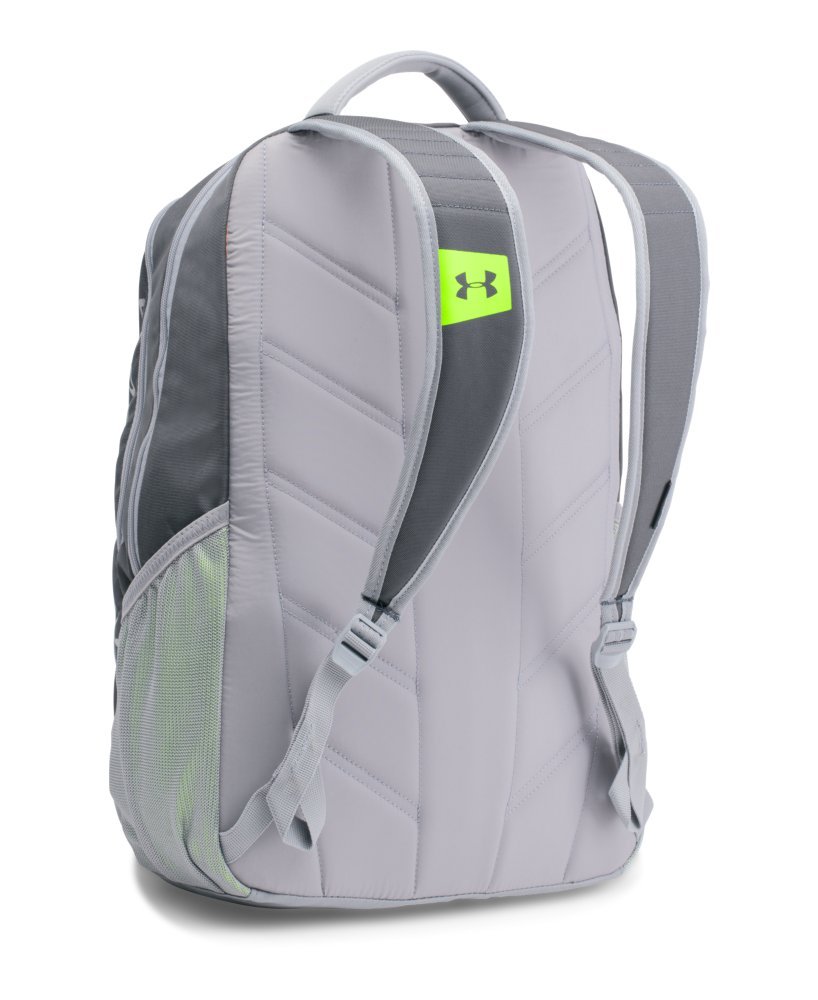 Under Armour Storm Hustle II Backpack, Red (600)/Silver, One Size Fits All