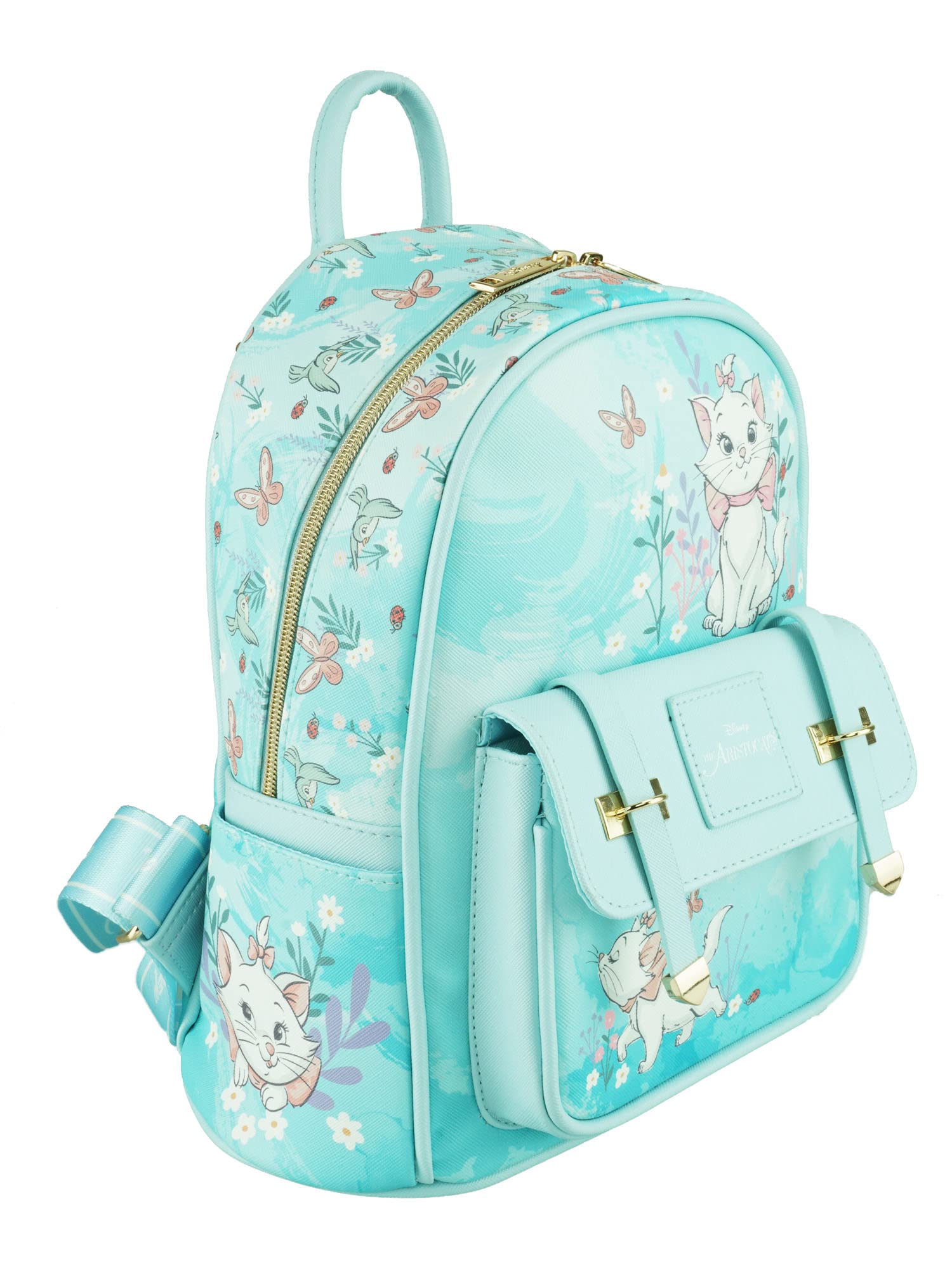 Disney The Aristocats Marie Wondapop11 Inch Vegan Leather Mini Backpack