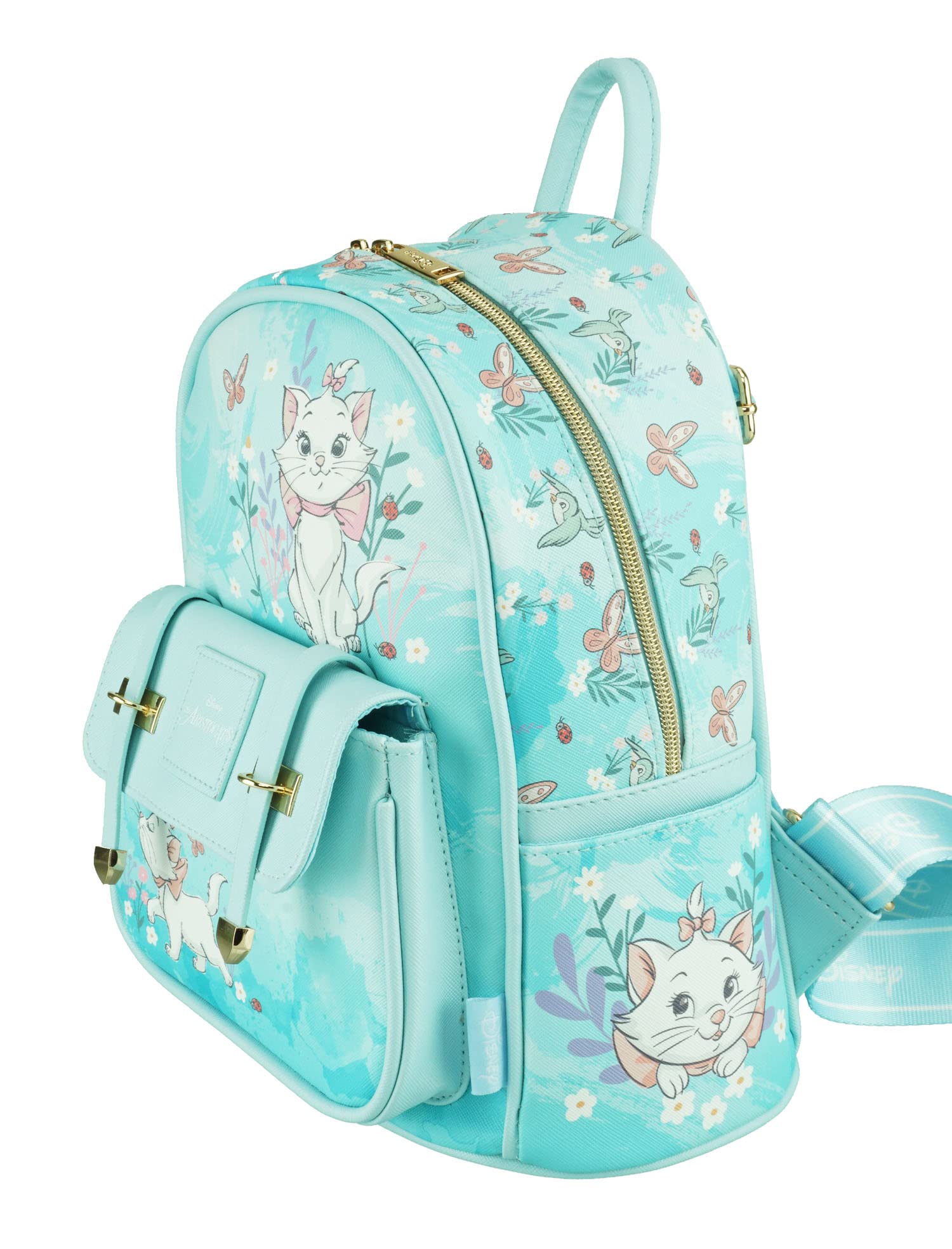 Disney The Aristocats Marie Wondapop11 Inch Vegan Leather Mini Backpack