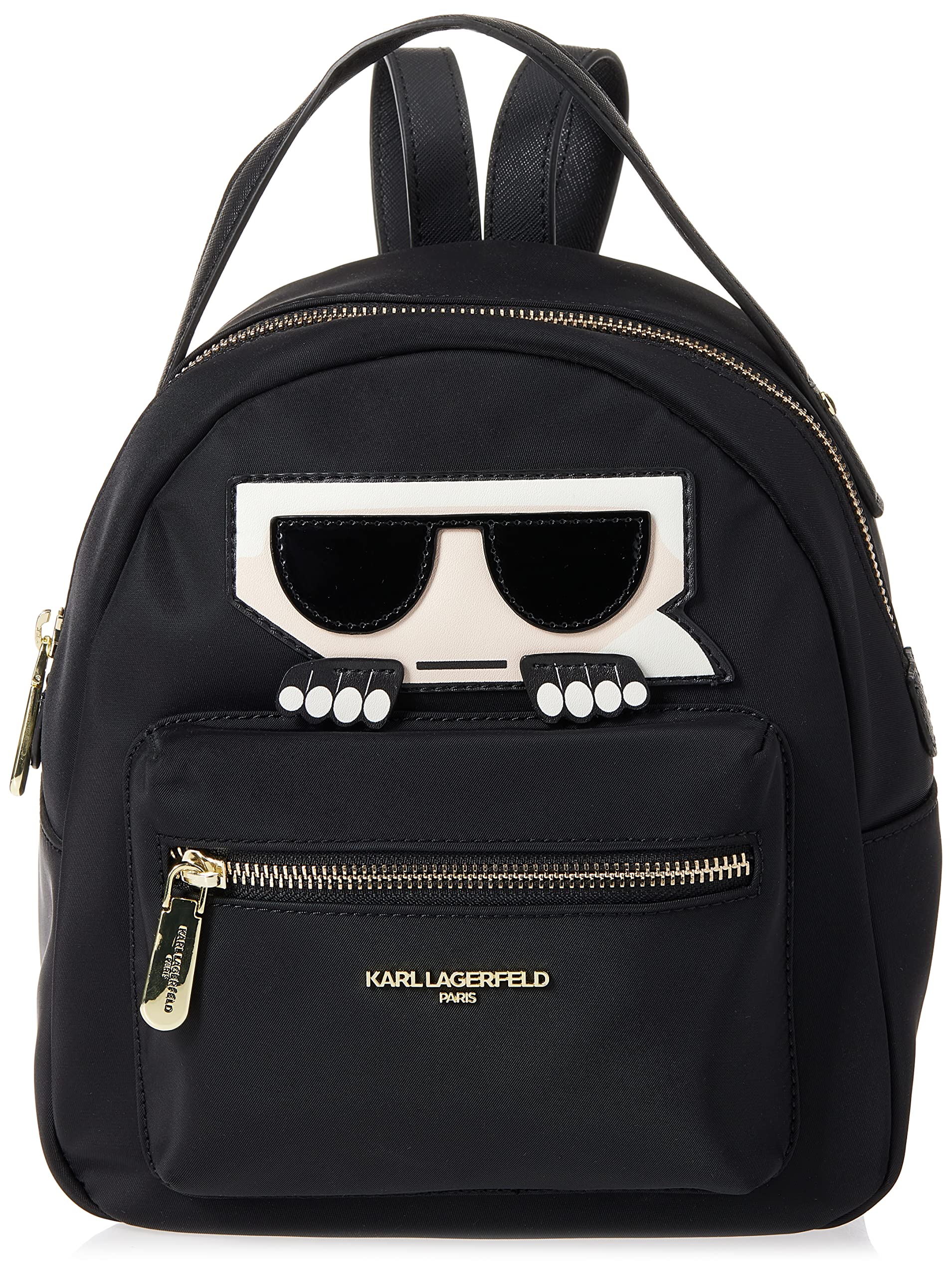 Karl Lagerfeld Paris Women's Amour Small Backpack, Black, One Size