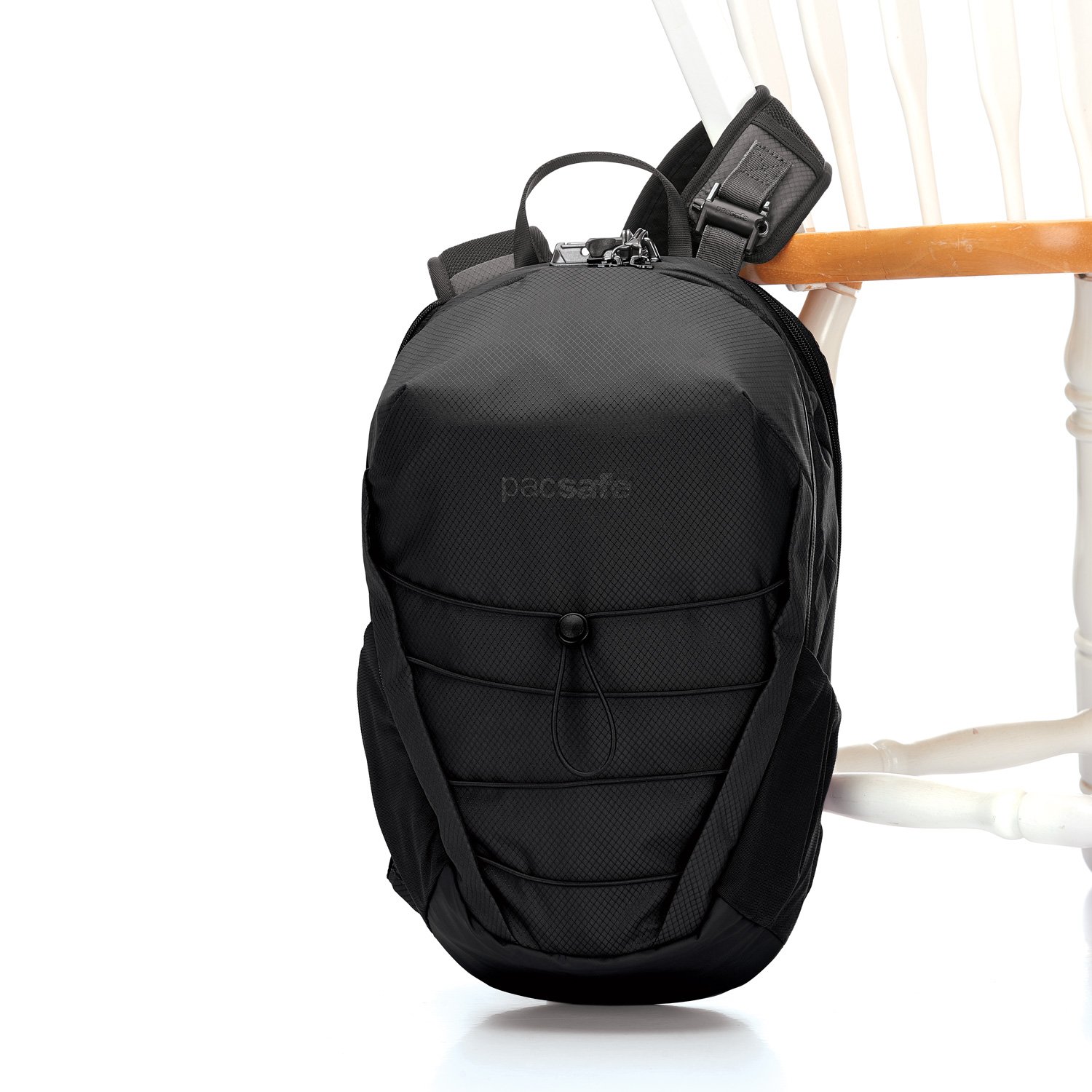 Pacsafe Venturesafe X12 12L Anti-Theft Outdoor Daypack - Fits 11" Laptop, Charcoal Diamond