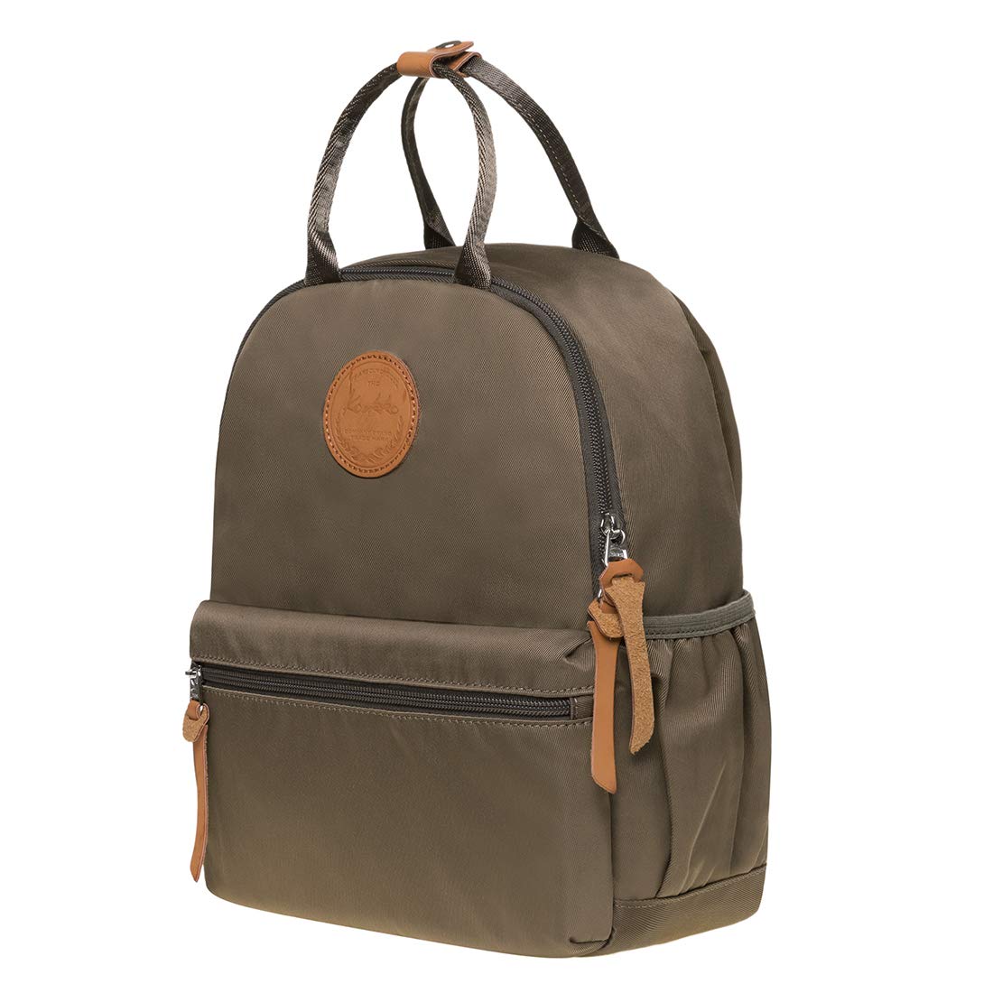 KAUKKO Stylish Oxford Fabric Backpack Travel Rucksack lightweight Hiking Bag Satchel(K1007 BLUE)