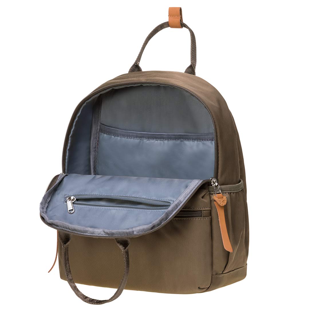 KAUKKO Stylish Oxford Fabric Backpack Travel Rucksack lightweight Hiking Bag Satchel(K1007 BLUE)