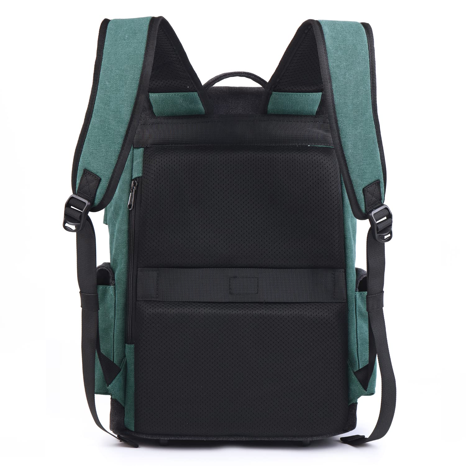 WindTook Travel Laptop Backpack for Women Canvas Daypack College School Bookbag Fit for 15 Inch Notebook, Oil Green