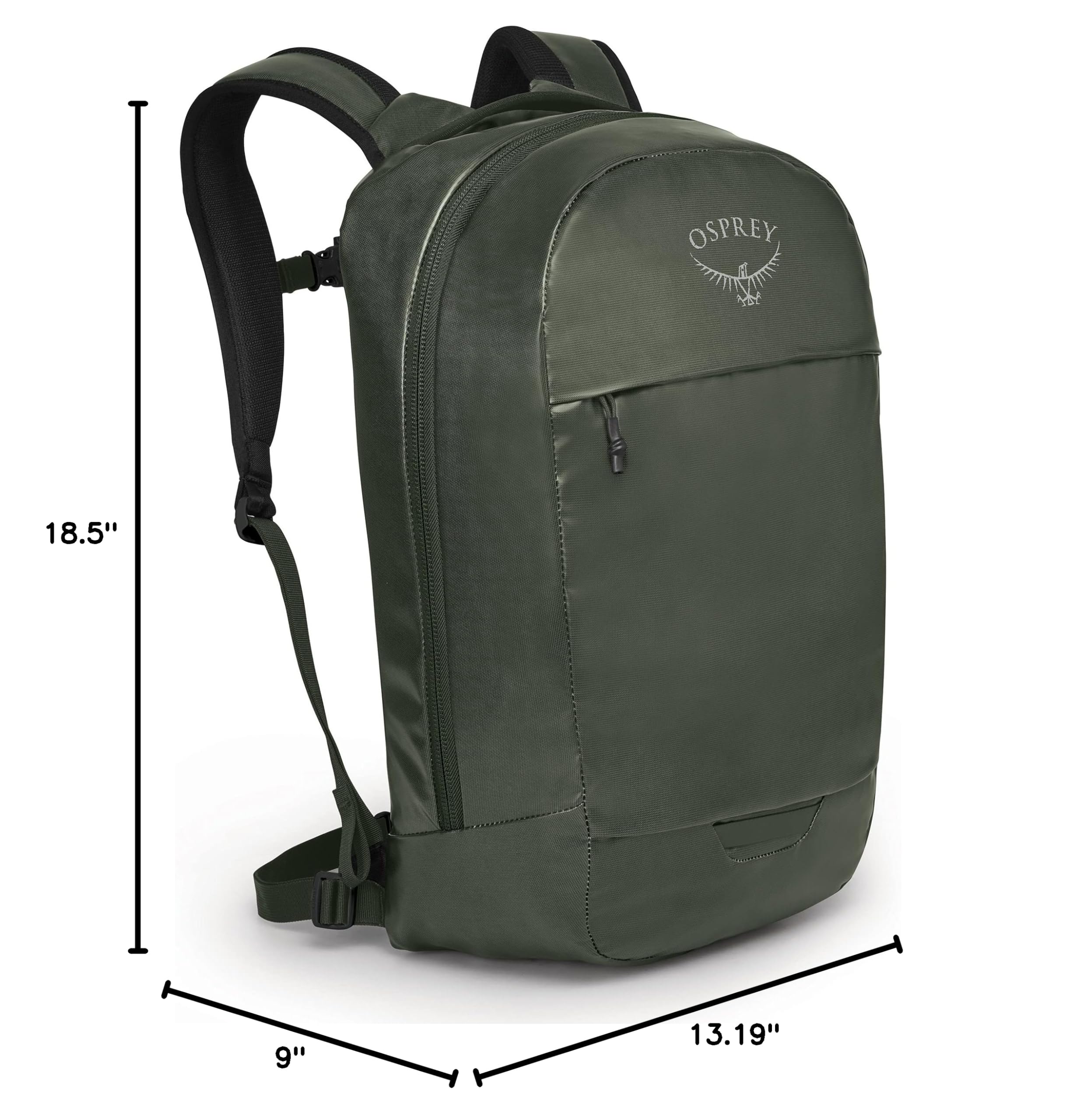 Osprey Transporter Panel Loader Laptop Backpack, Haybale Green