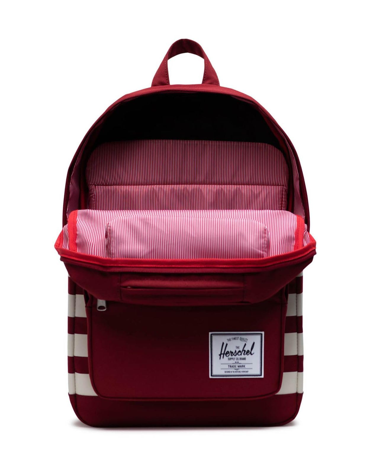 Herschel Supply Co. Pop Quiz Rhubarb/Birch Stripe One Size