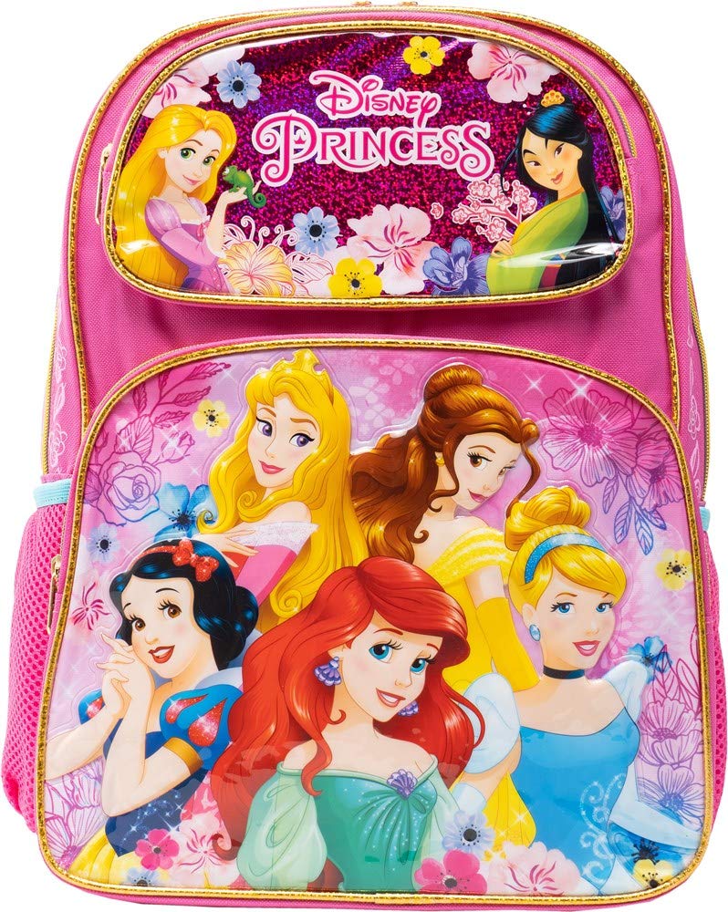 Princess 16" Deluxe Full Size Backpack - Lovely Garden - A19471