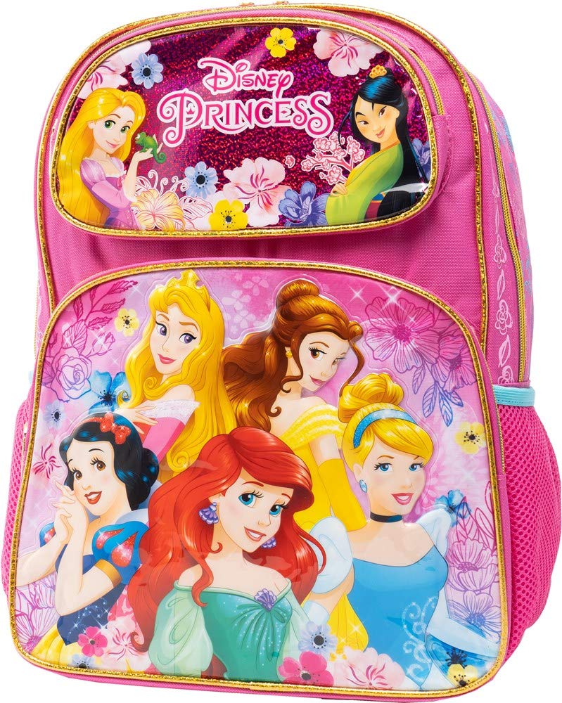 Princess 16" Deluxe Full Size Backpack - Lovely Garden - A19471