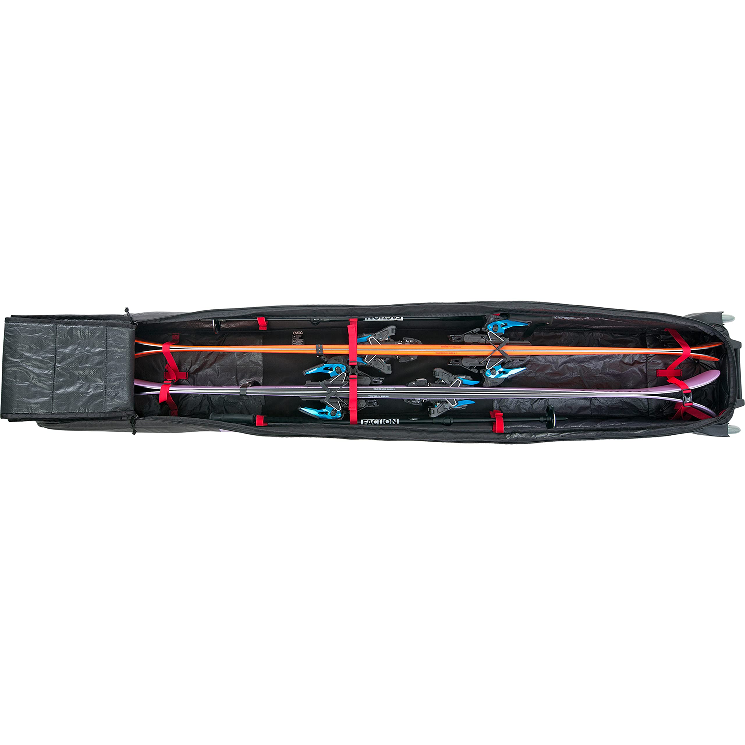 EVOC, Ski Roller, Snow Gear Bag, 95L, Purple Rose, XL