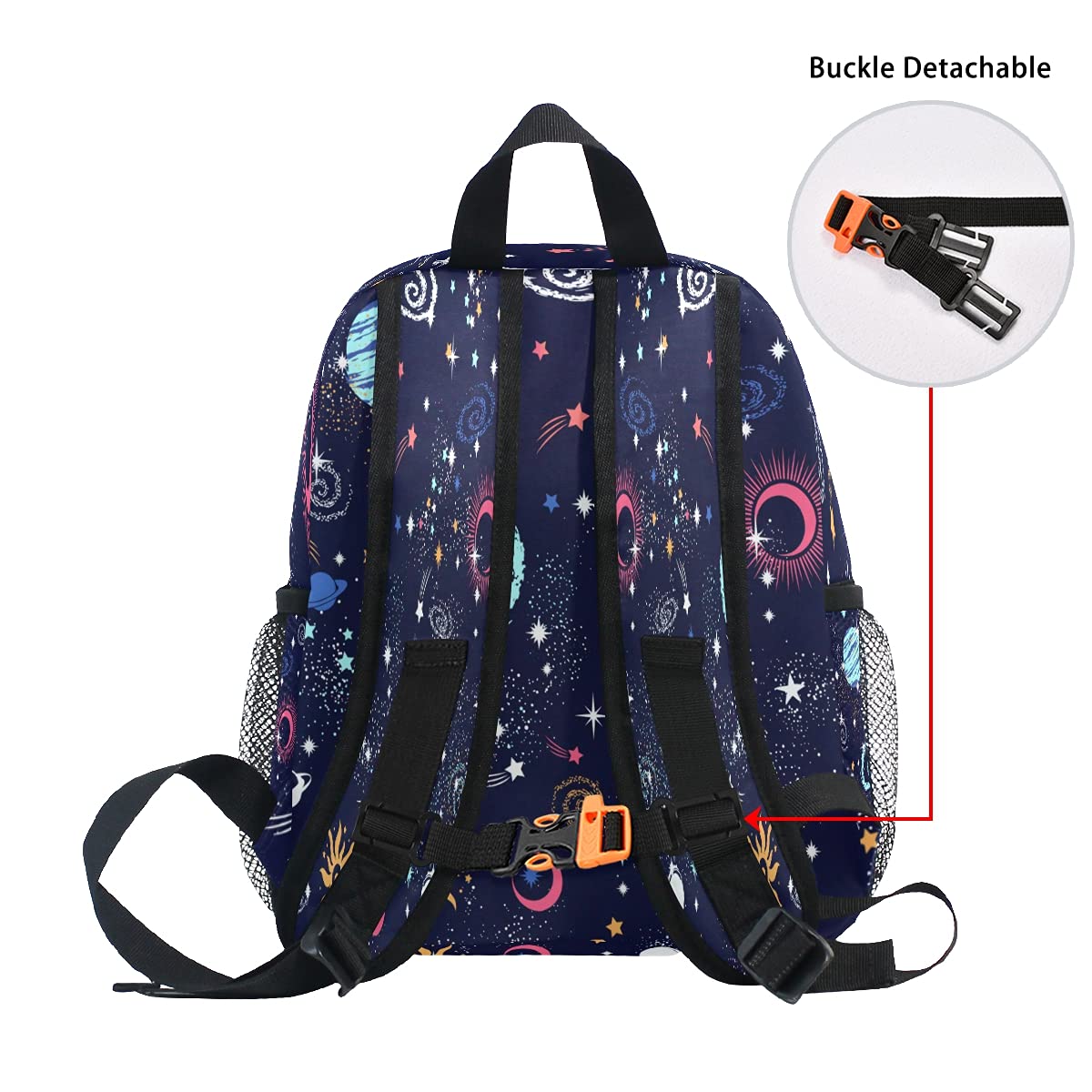 Space Galaxy Backpack for Toddlers Kid's School Bag for Boys Girls Kindergarten Preschool Bag