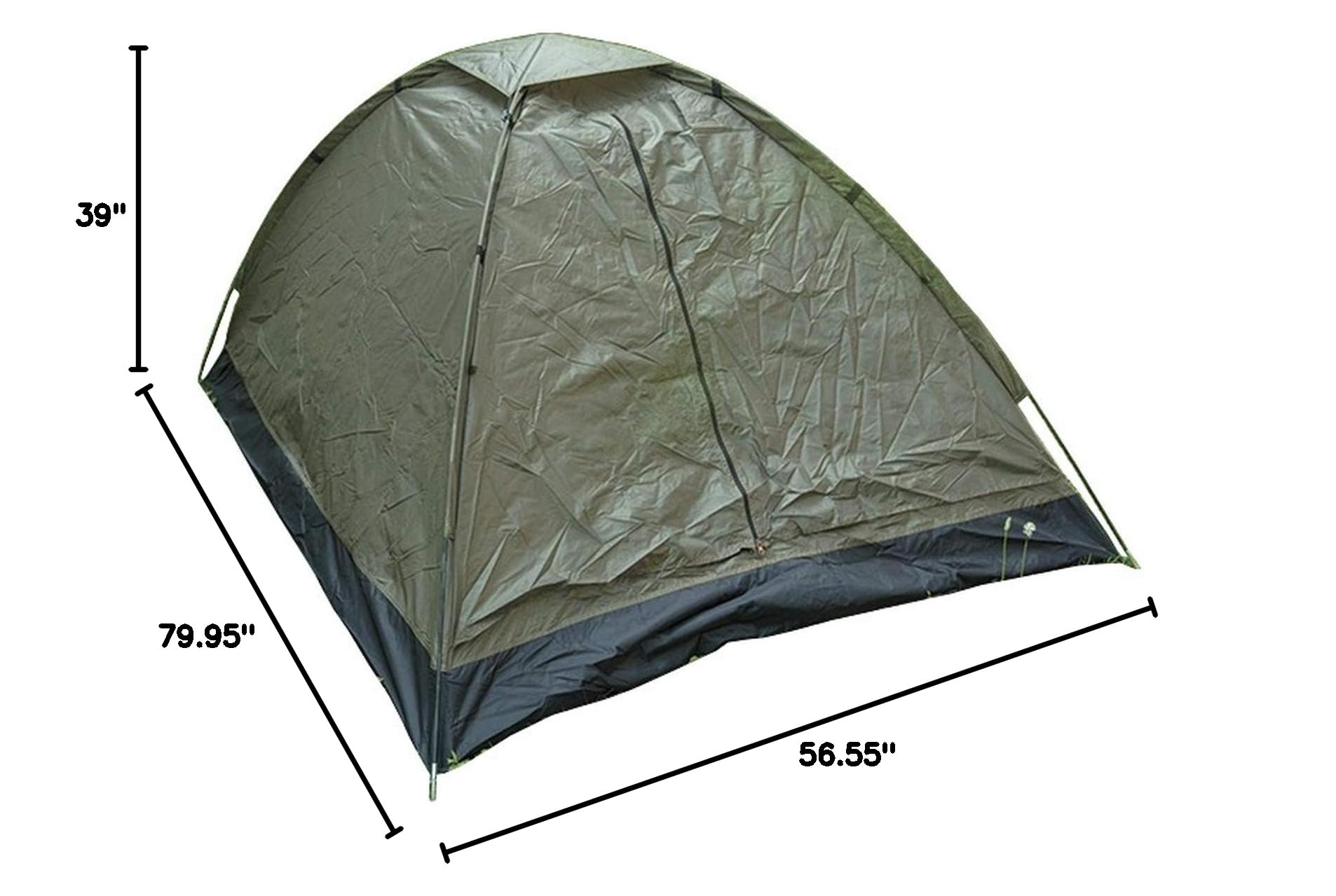 Mil-tec Two Man Olive Green Igloo Tent - Superior