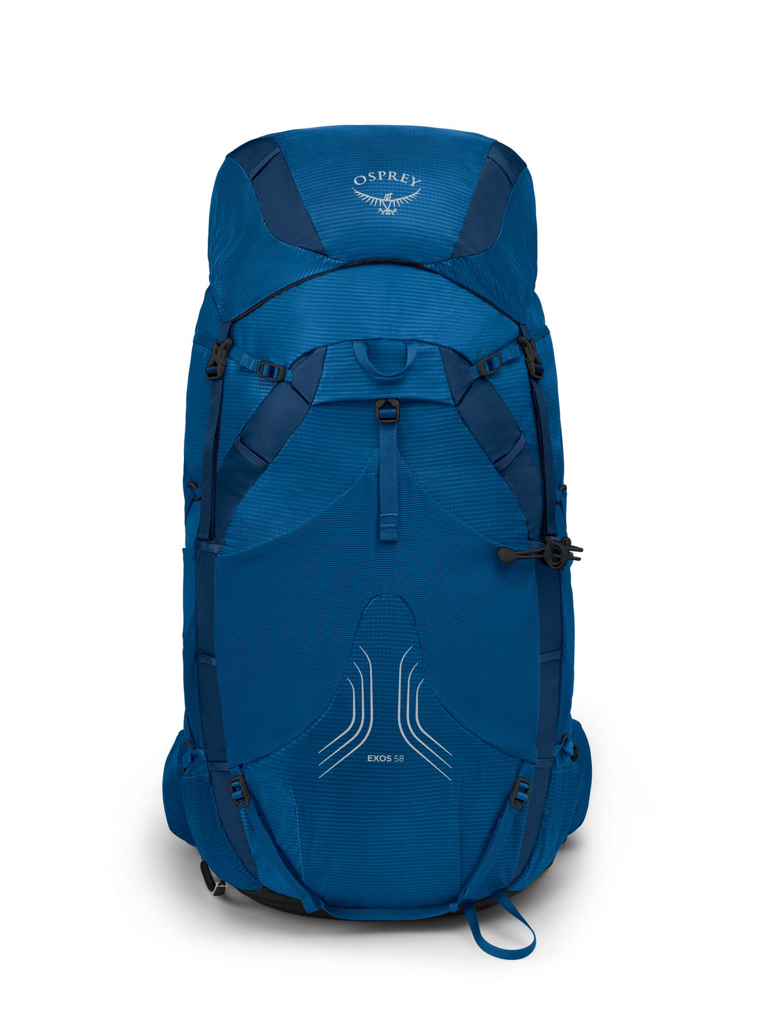 Osprey Exos 58 Men's Ultralight Backpacking Backpack, Blue Ribbon, Large/X-Large