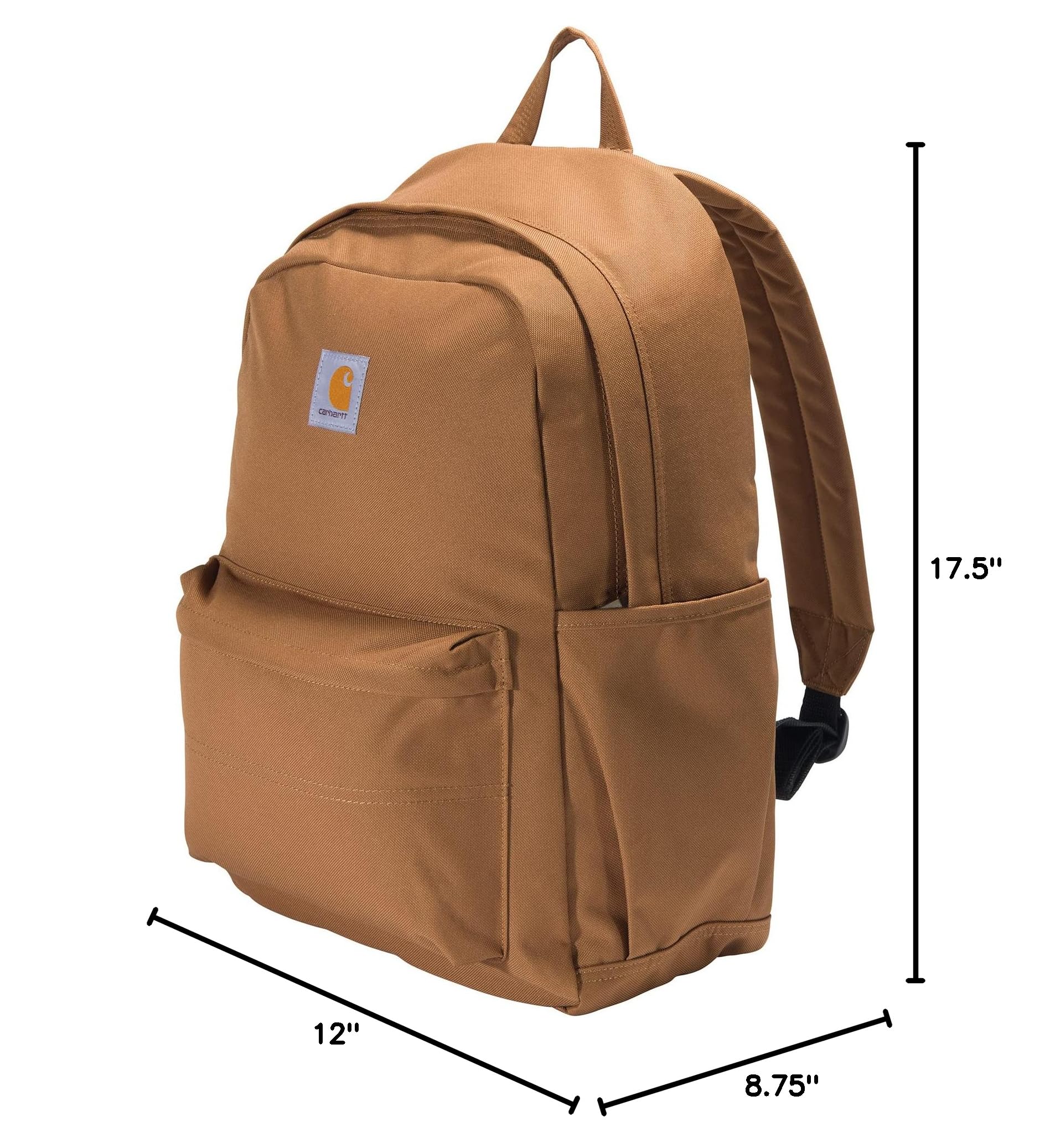 Carhartt Essentials Backpack with 15-Inch Laptop Sleeve for Travel, Work and School, Sunstone