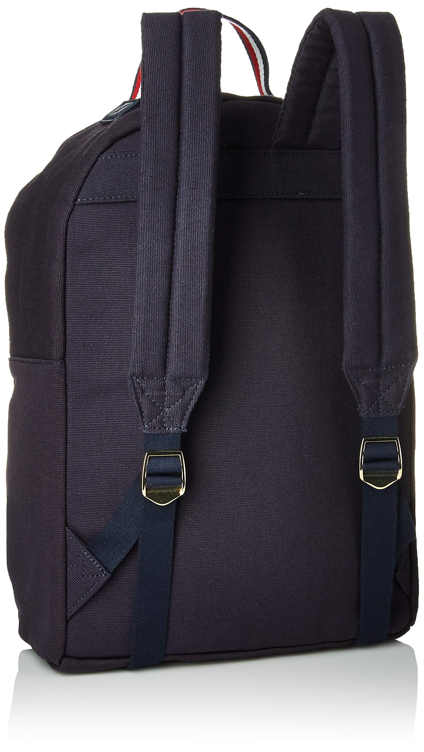 Tommy Hilfiger unisex adults for Women Th Flag Canvas Backpack, Tommy Navy, One Size US