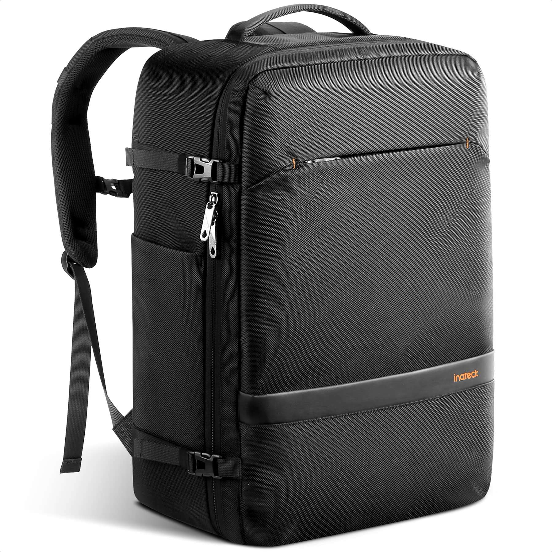 Inateck 42L Carry On Travel Backpack, Airline Approved Extra Large Cabin Luggage Backpack for women men Fit 15.6 Inch Laptop Notebooks for Weekender