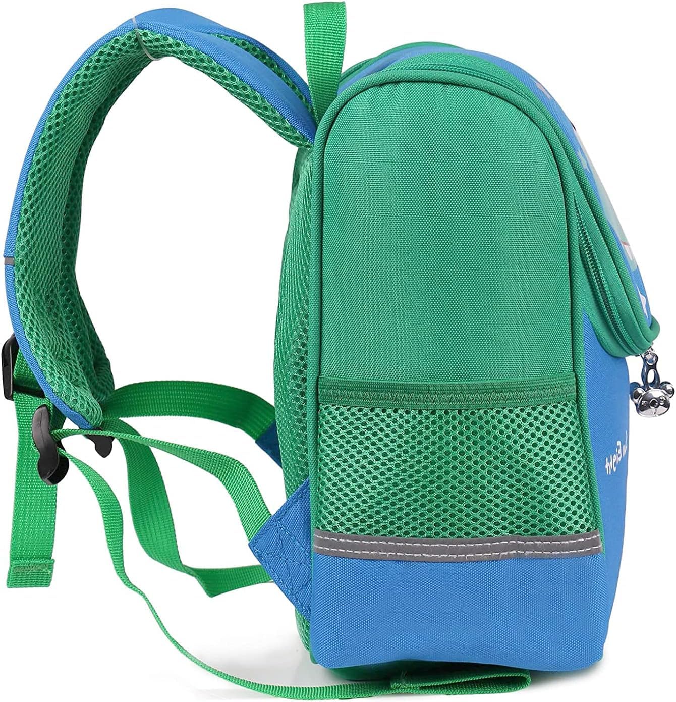 DNSHAN Toddler Backpacks for Boys, 11 Inch Ultra-light Preschool Bookbag for Little Kids, 1-4 Years Old, Dinosaur