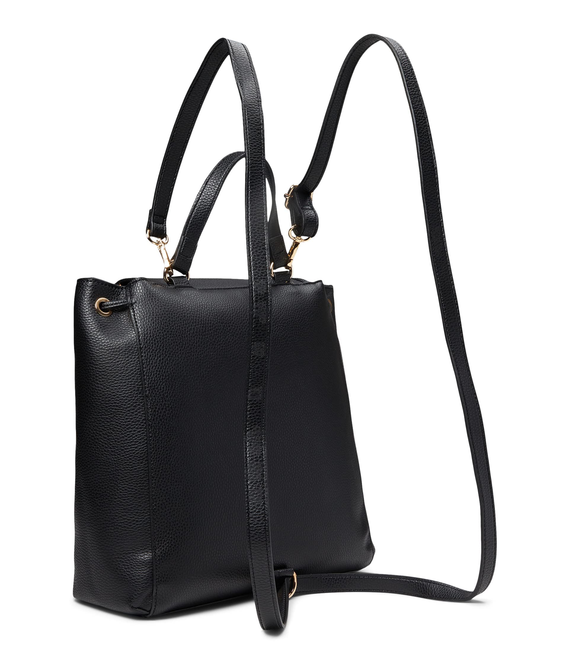 Anne Klein Flap Horsebit Backpack, Petal Pink