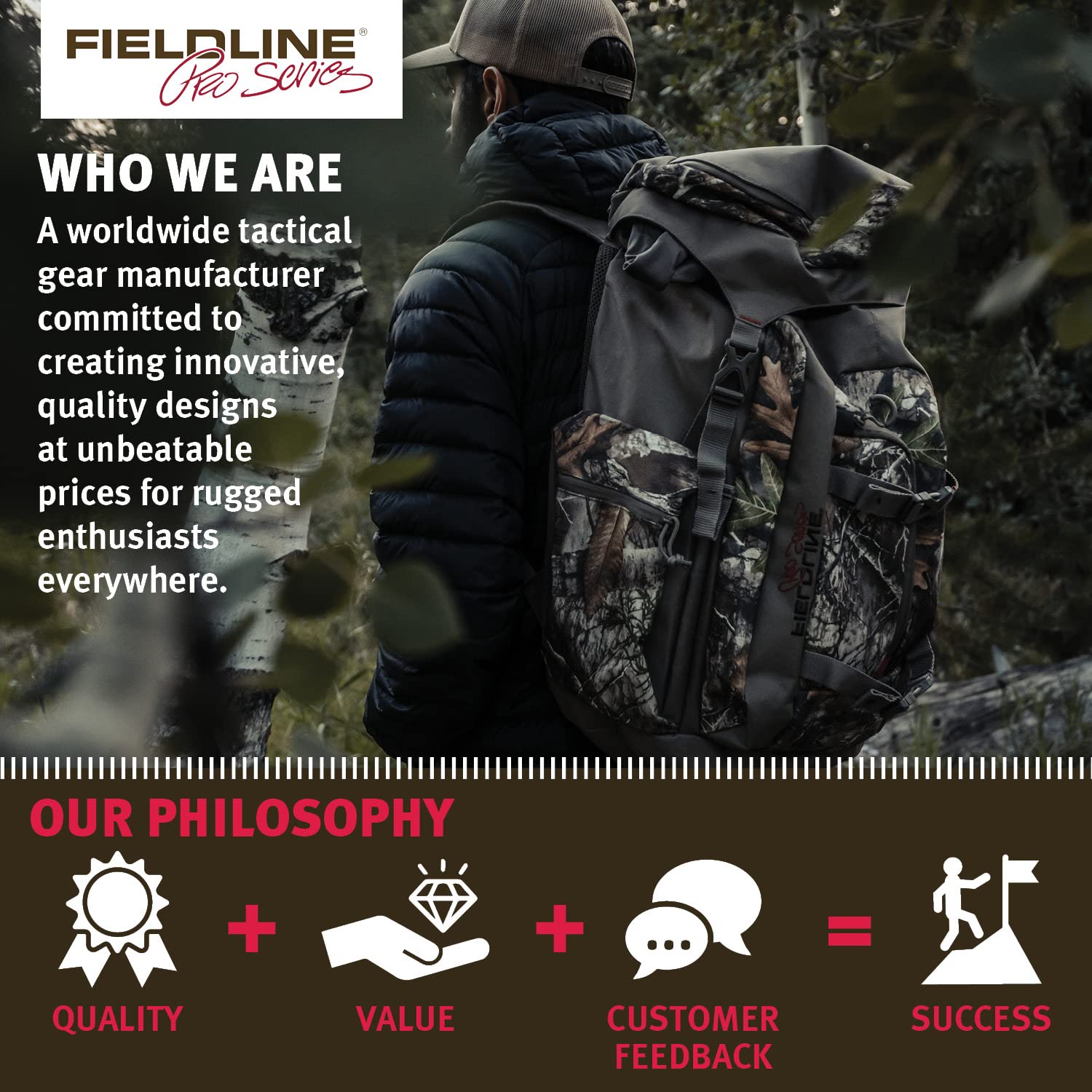 Fieldline Pro Series Treeline Daypack, Realtree Edge