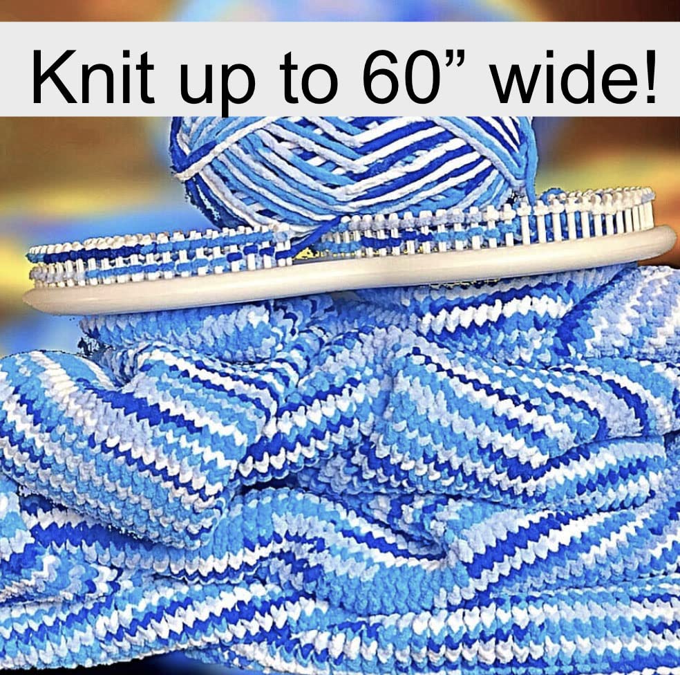 Authentic Knitting Board KB8000 Afghan knitting loom