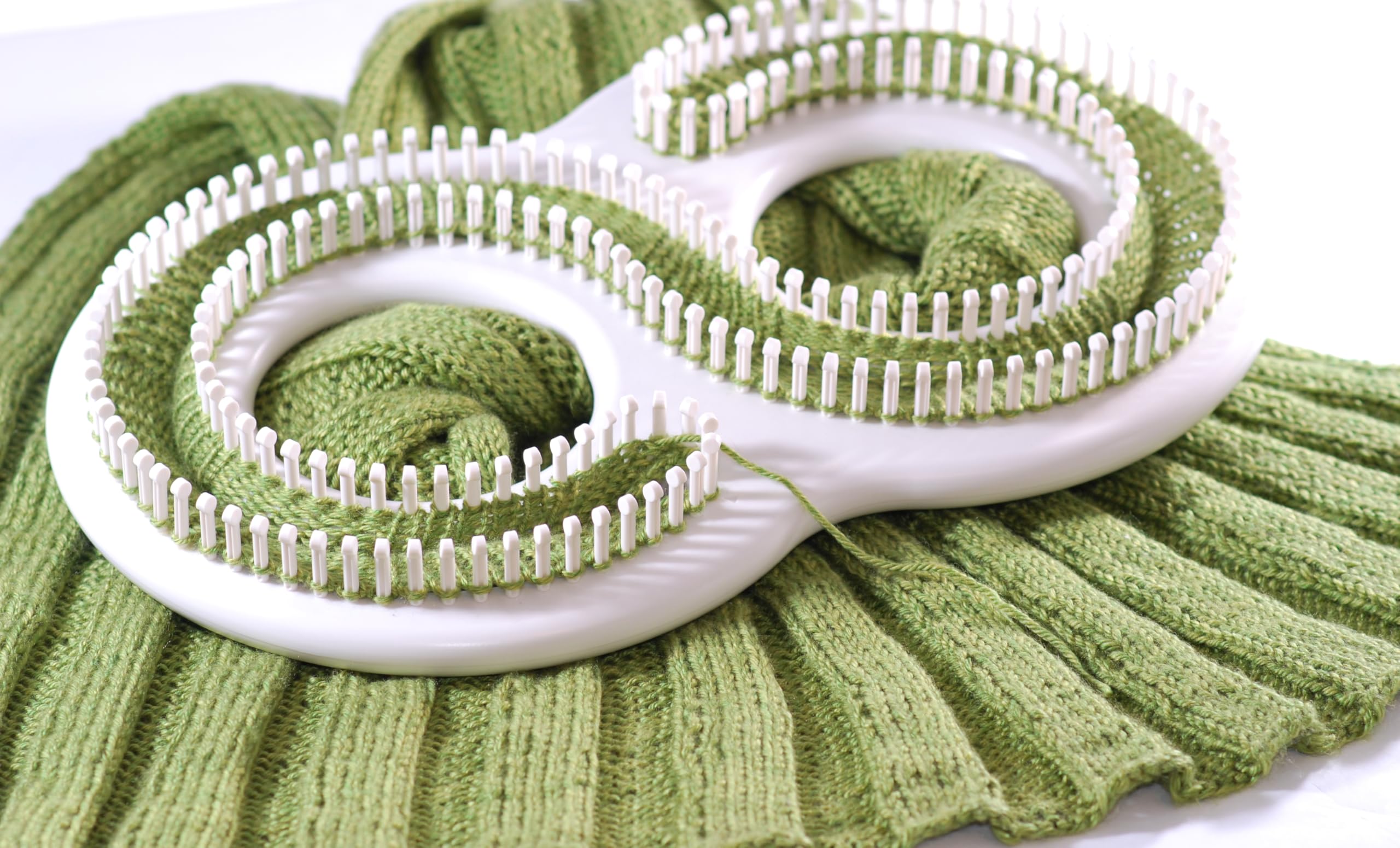 Authentic Knitting Board KB8000 Afghan knitting loom